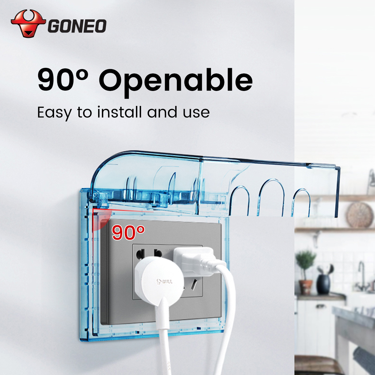 BULL Electrical Socket and Switch Cover Weather Proof Splash Proof and ...