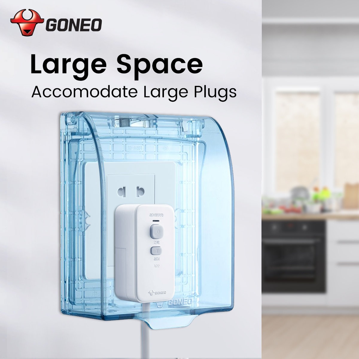 BULL Electrical Socket and Switch Cover Weather Proof Splash Proof and ...