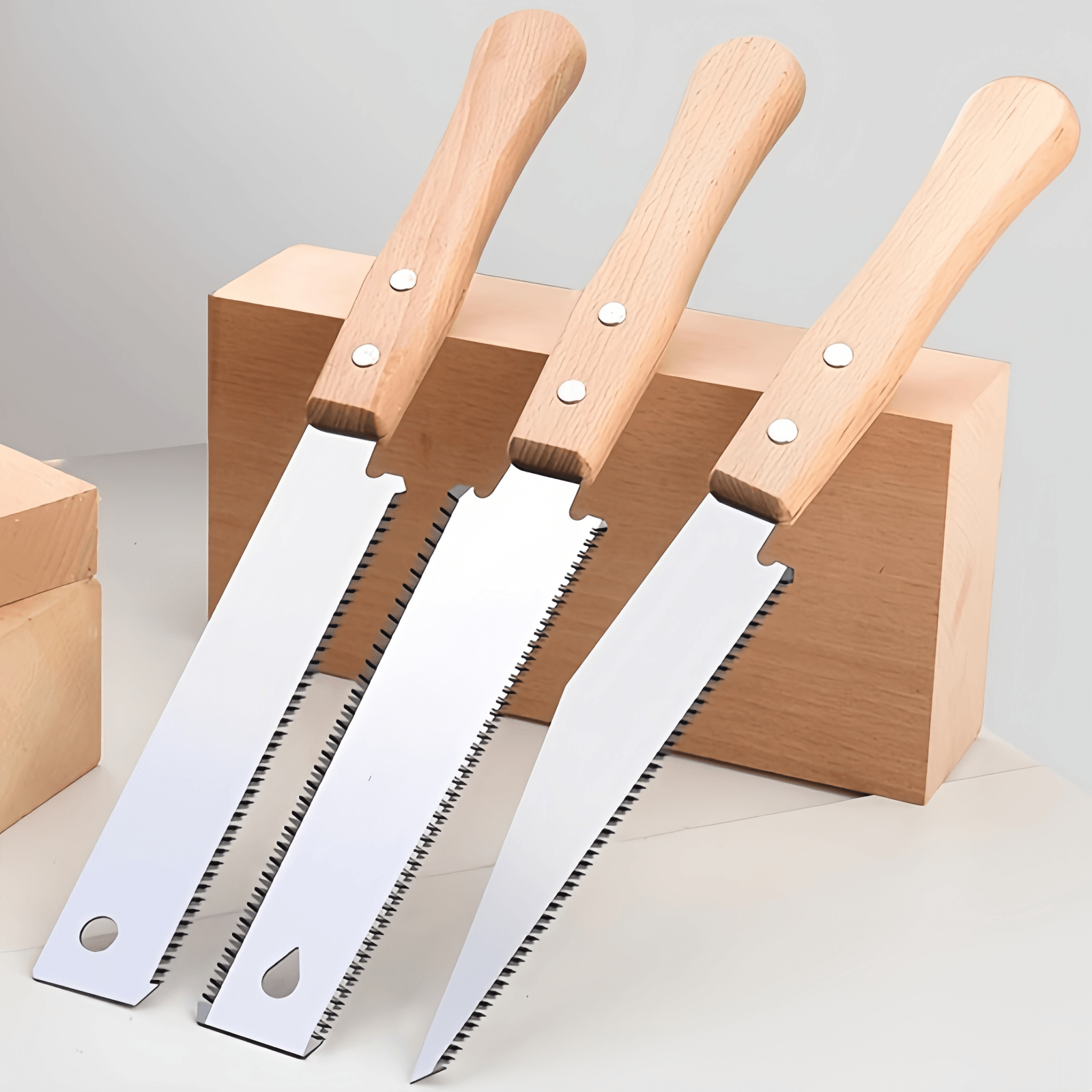 1pcs Woodworking Flat Cut Saw With Flexible Blade, Wooden Straight Edge ...