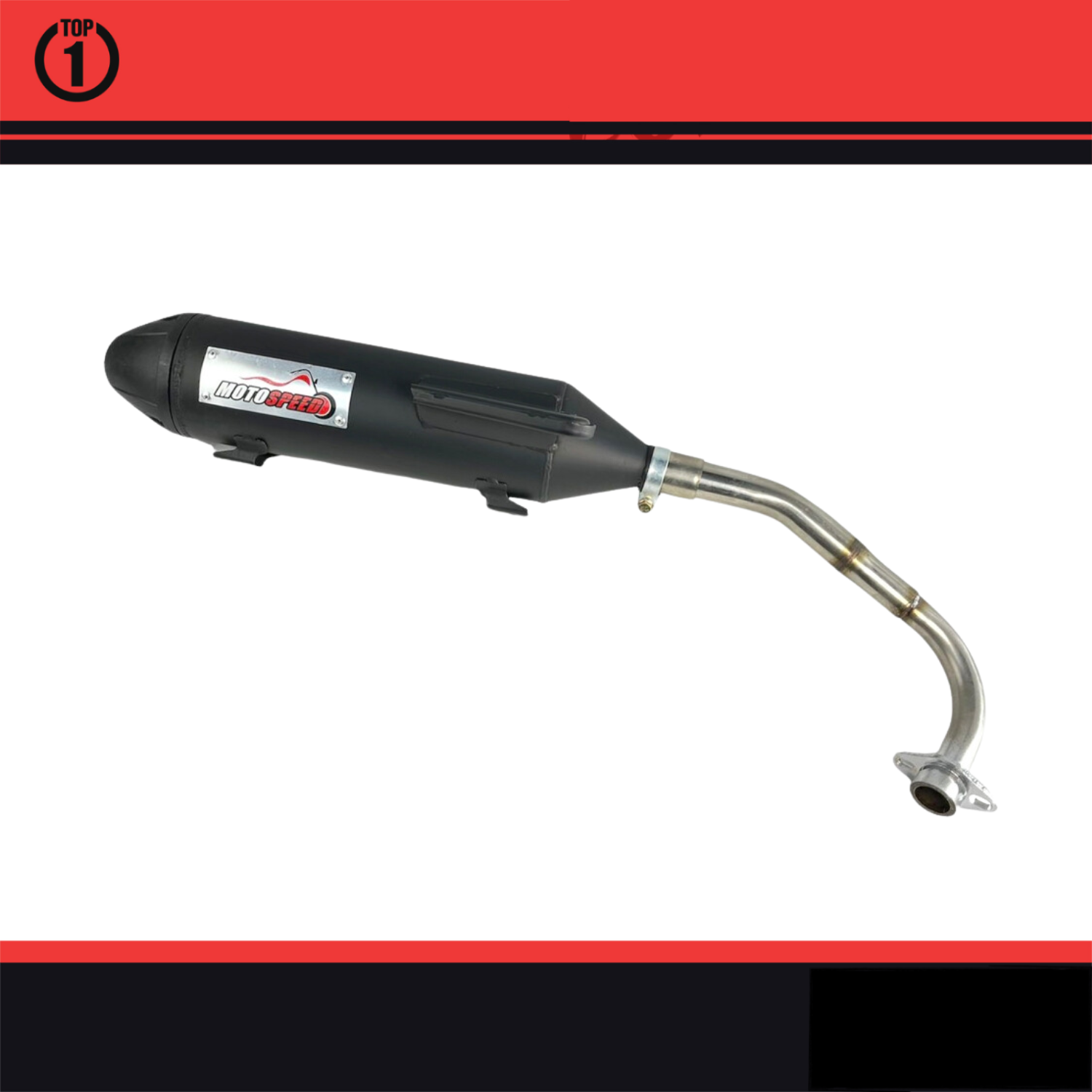 Top1 Motors Muffler Pipe Full Exhaust System For Yamaha Mio Sporty ...