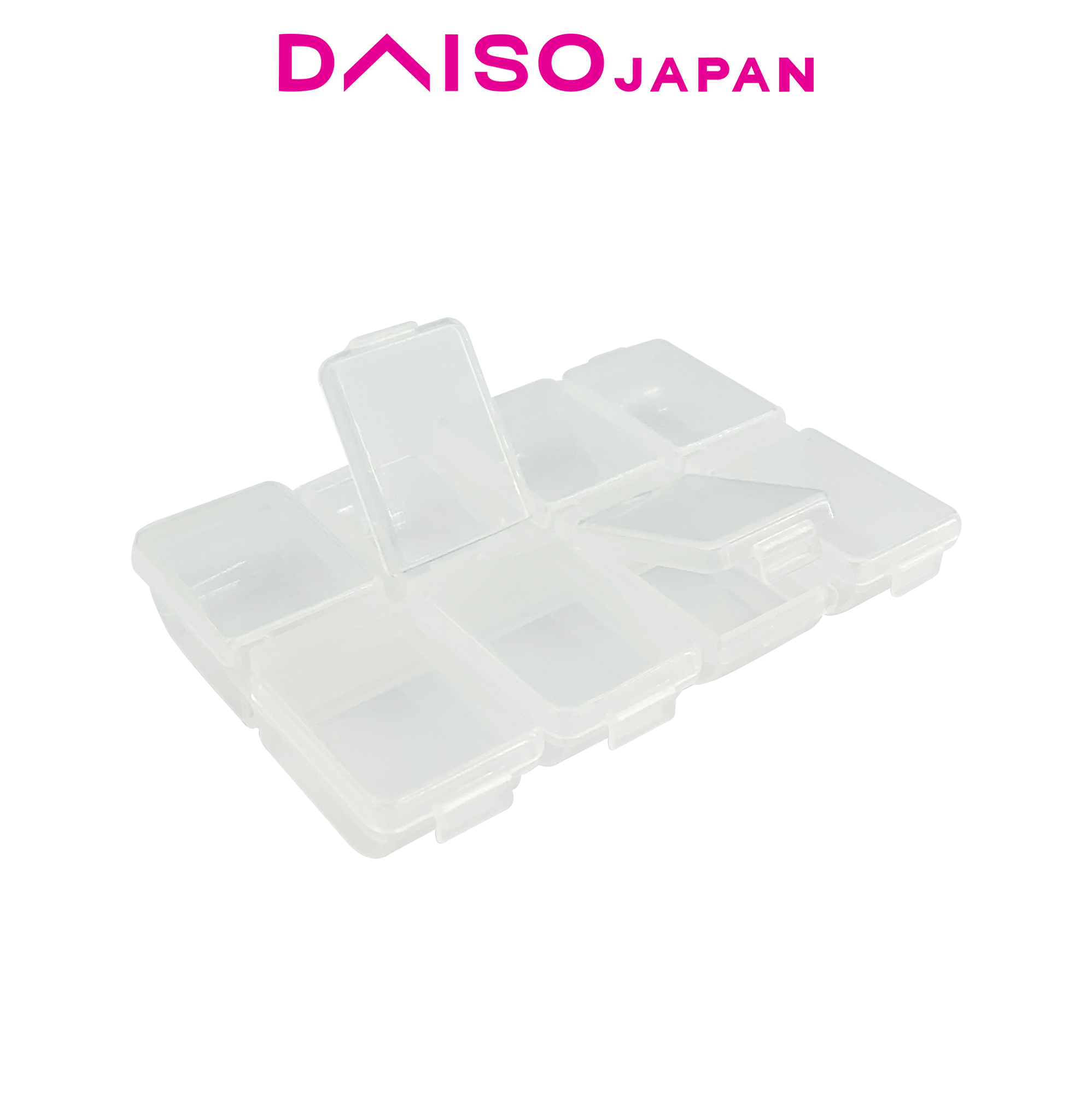 Daiso 8-Pocket Pill Case Supplement Container | Shopee Philippines