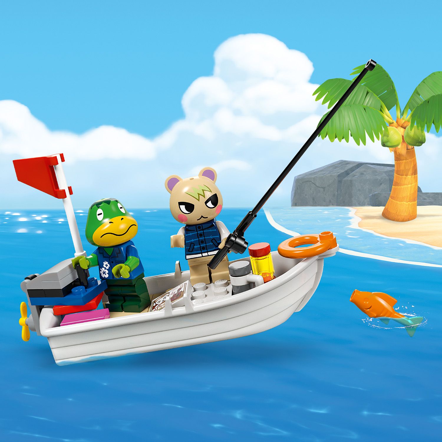LEGO Animal Crossing 77048 Kapp'n's Island Boat Tour (233 Pieces ...