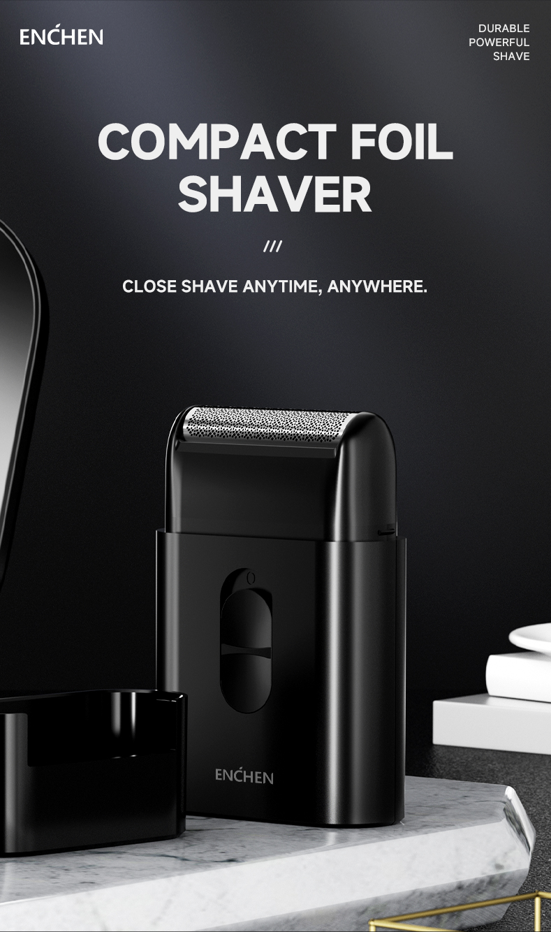 ENCHEN MS003 Mini Electric Shaver | Portable Type-C Razor with Sideburn ...