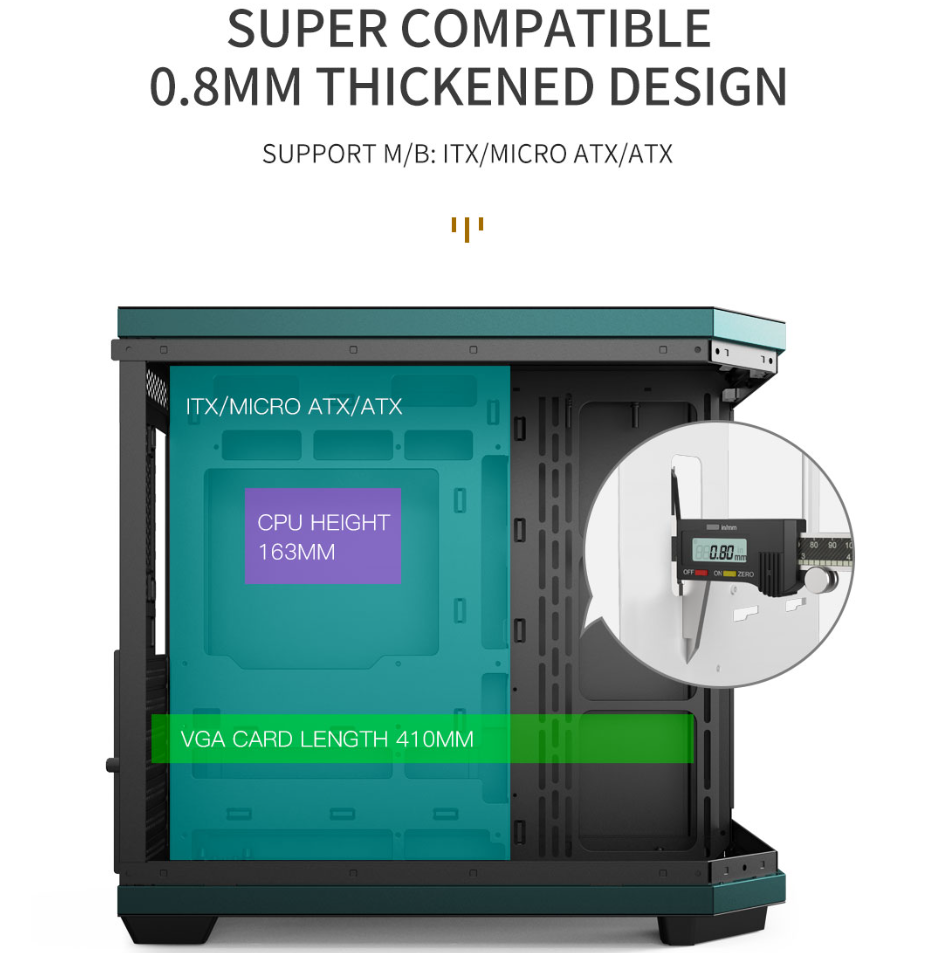 Itw | Acer Computer PC Case V950 Panoramic Room w/o Pillars Full View ...
