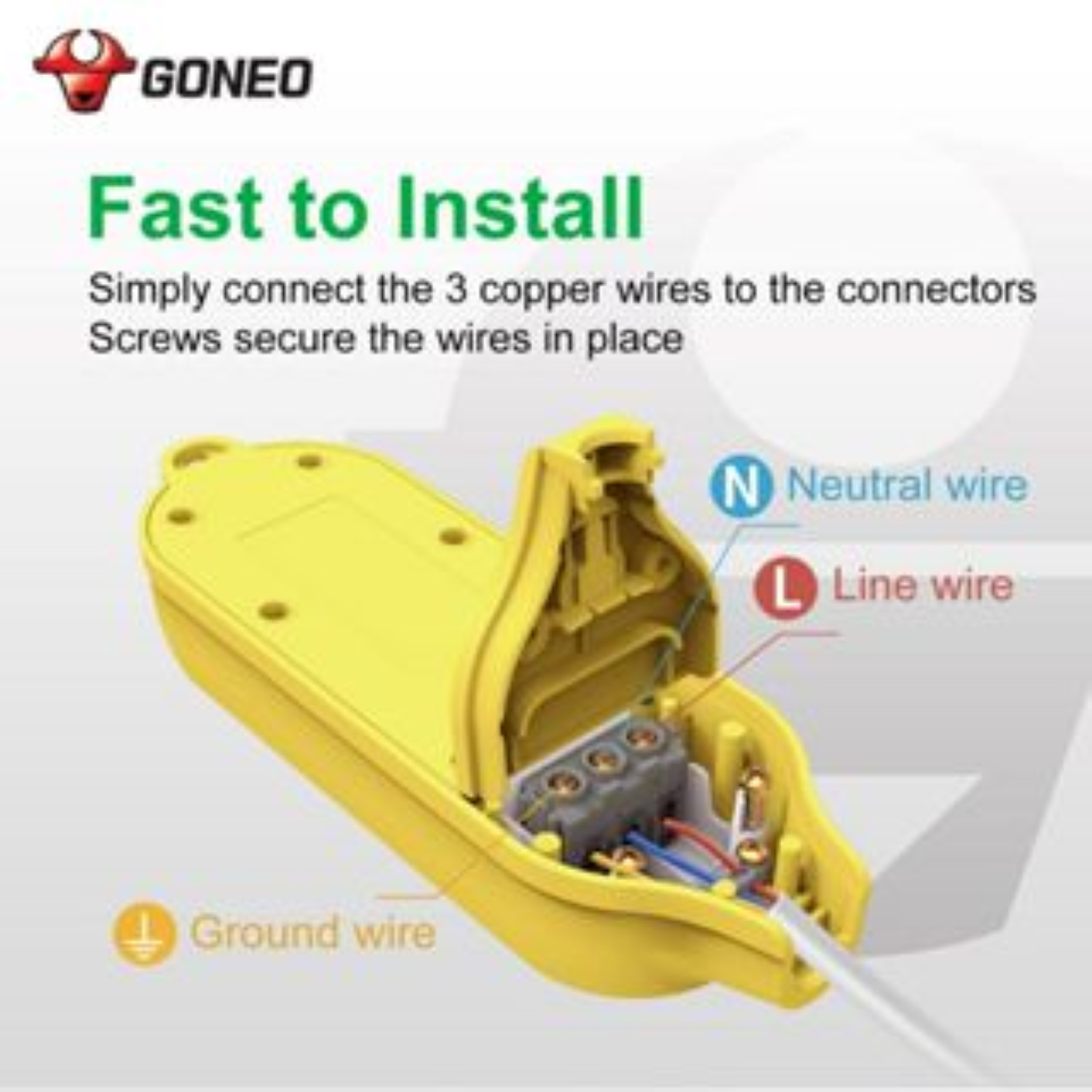 Bull Unbreakable Series Rewireable Outlet Extension Socket- (GNTP-C5)- without wire | Shopee ...