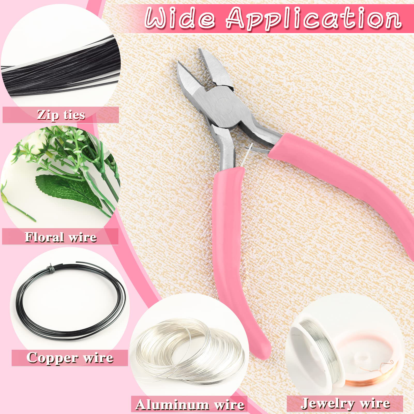 Round Pliers Long Chain Nose Plier for Jewelry Making Craft Pliers ...