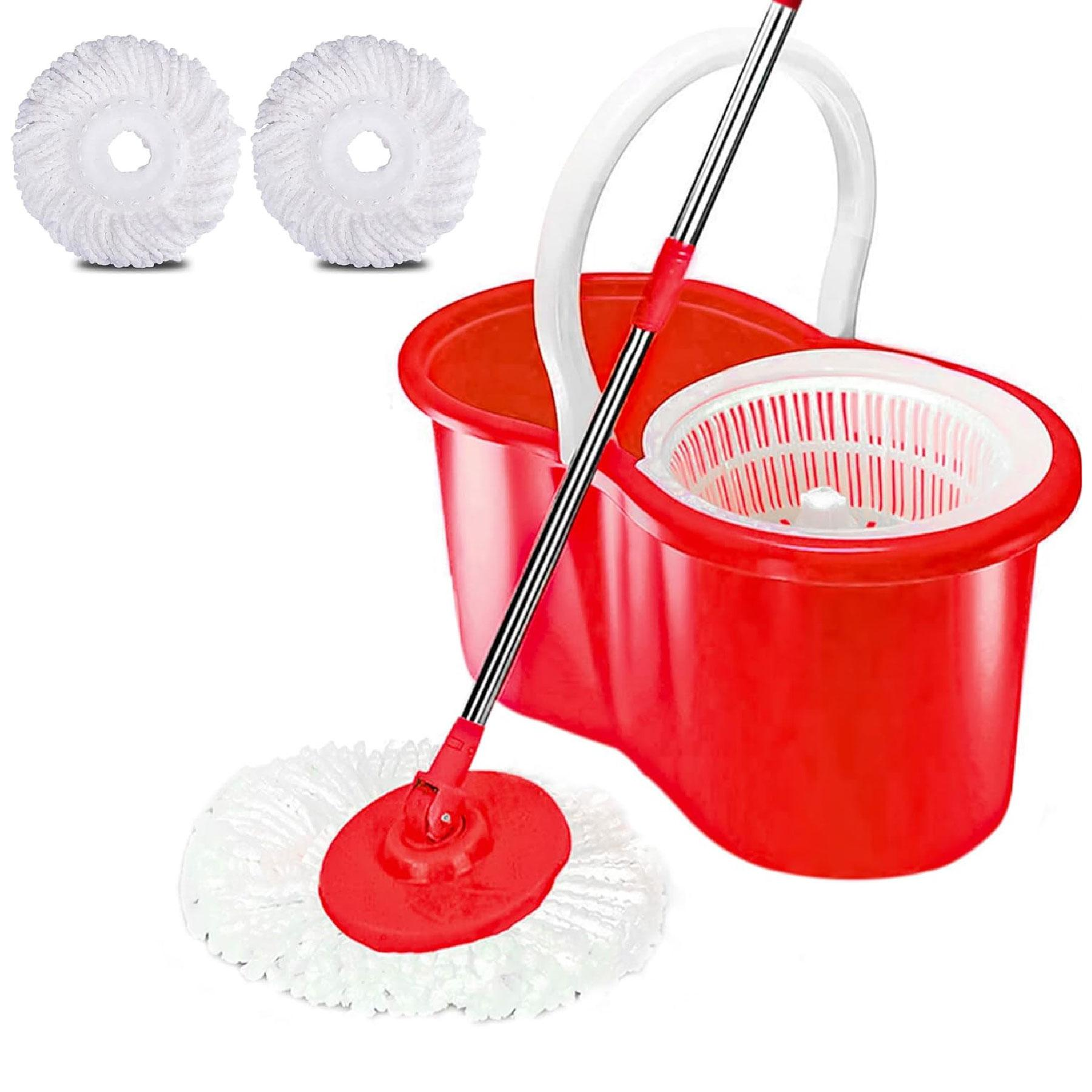 New Mop With Spinner and Bucket Magic Spin Tornado Mop 360 Easy ...