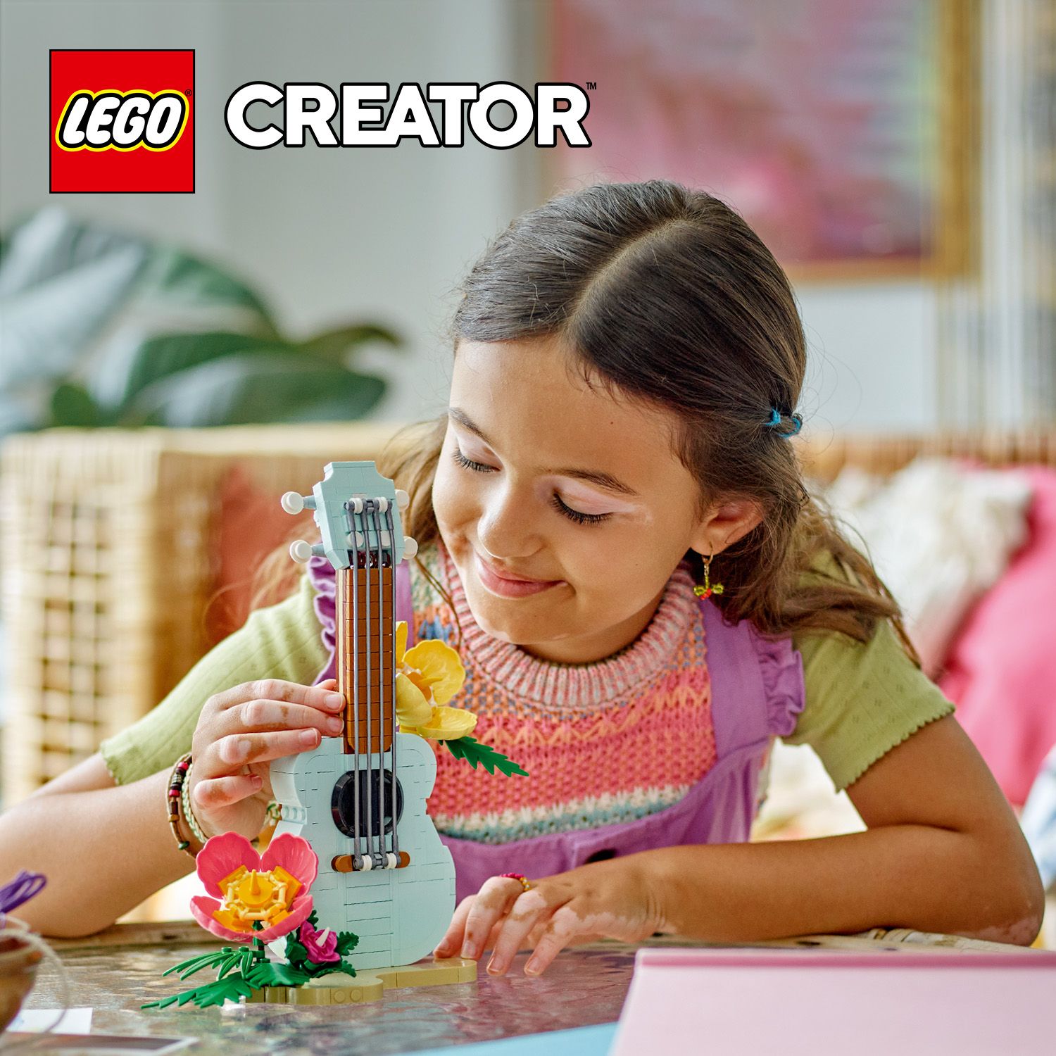 LEGO Creator 31156 Tropical Ukulele 3in1 Toy Set (387 Pieces) | Shopee ...