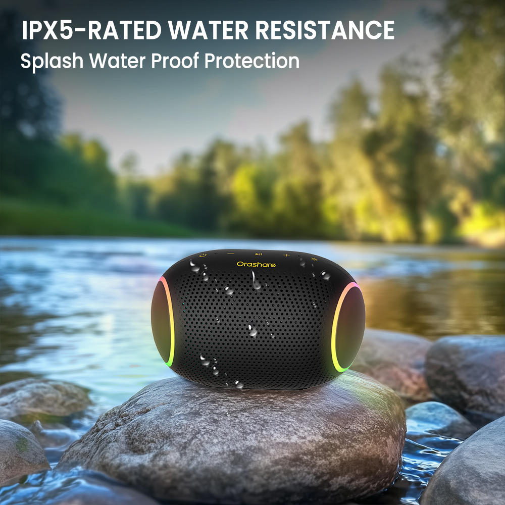 Orashare BS18 Portable Bluetooth Speaker With RGB Light 10W High ...