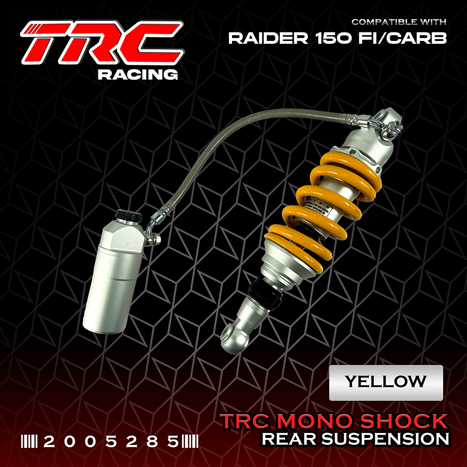 TRC Racing CNC Fully Adjustable Shock 285mm Raider 150 Carb / Fi and ...
