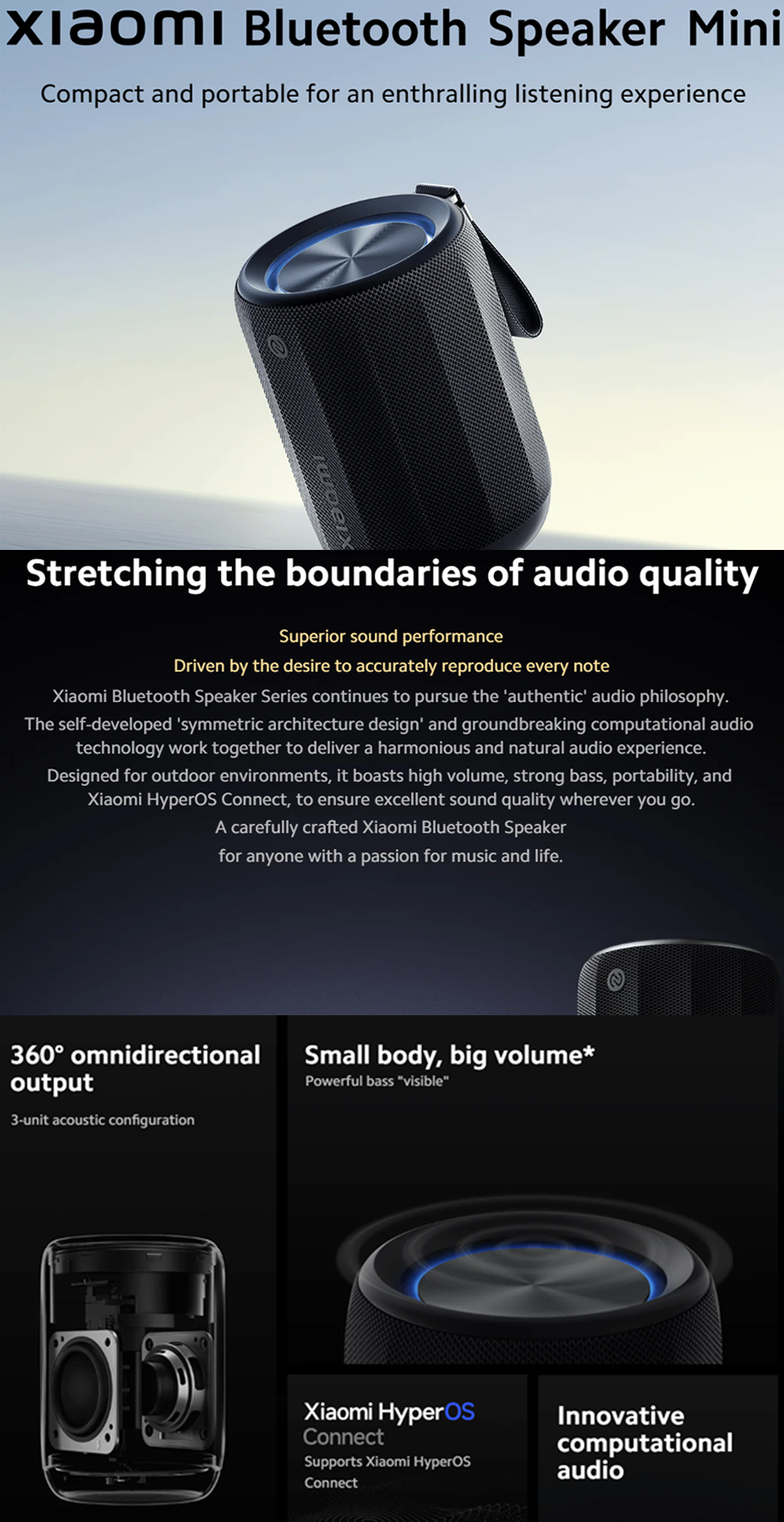 Xiaomi Bluetooth Speaker Mini | Shopee Philippines