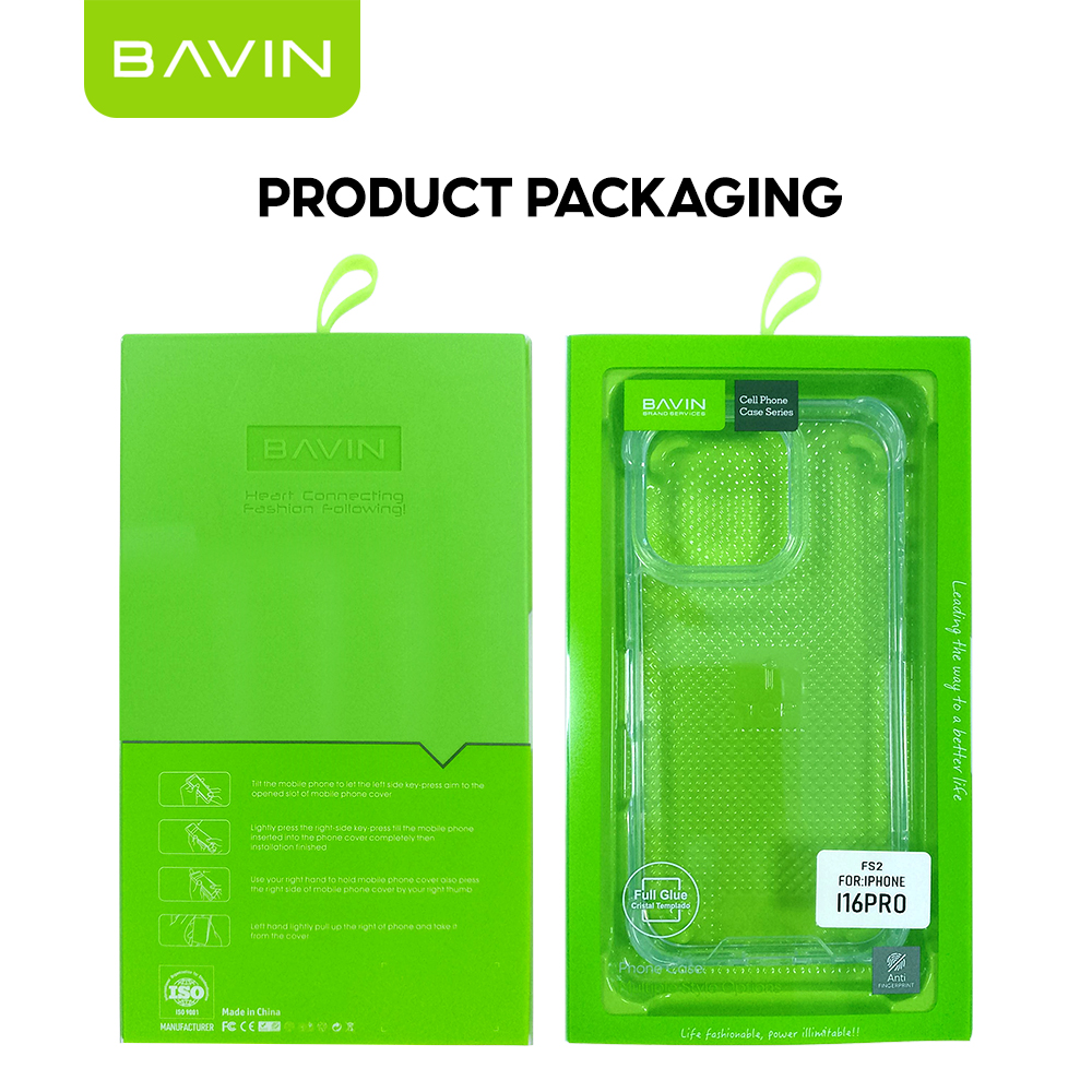 BAVIN FS2 Premium Shockproof Case Soft Silicone TPU Clean Cover For iPh ...