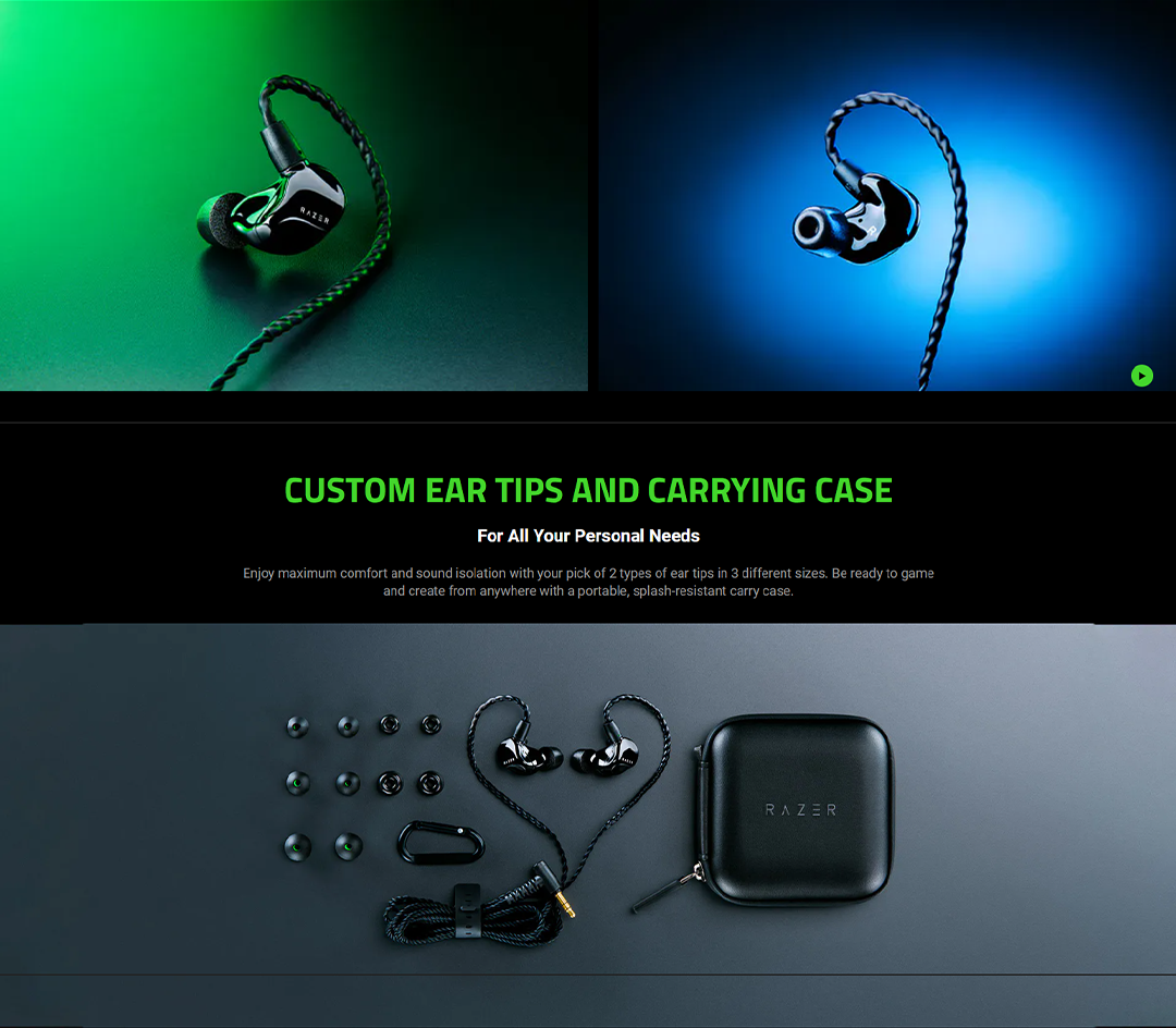 Razer Moray Inear Earphones | Shopee Philippines