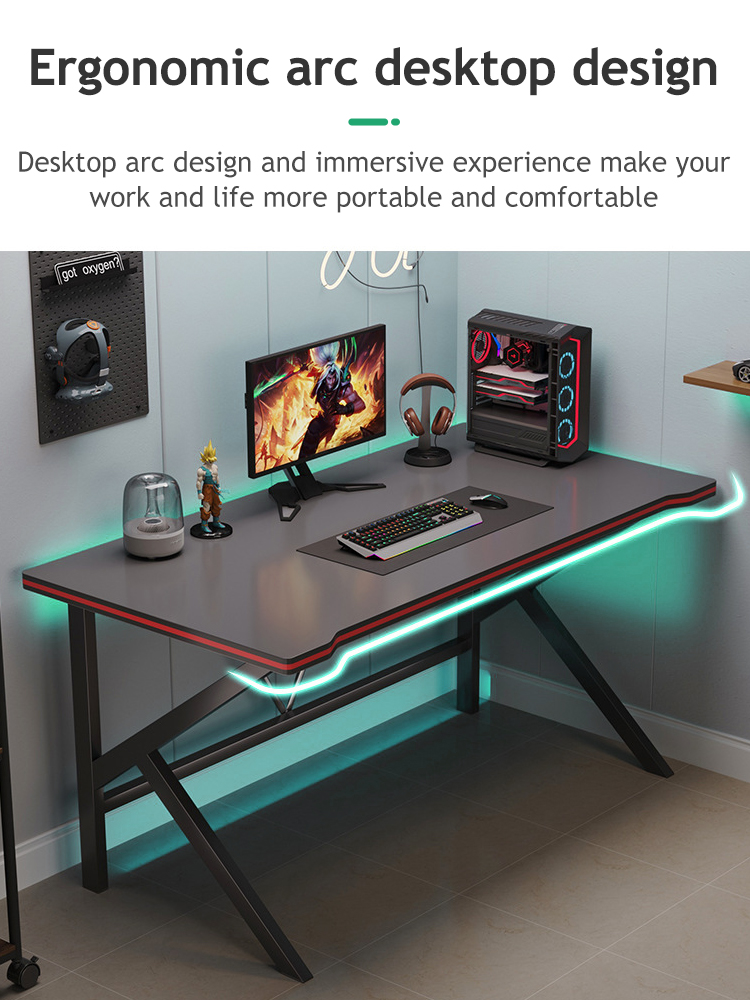 ICON Gaming Table Office Study Reinforced Super Load-bearing Ergonomic ...