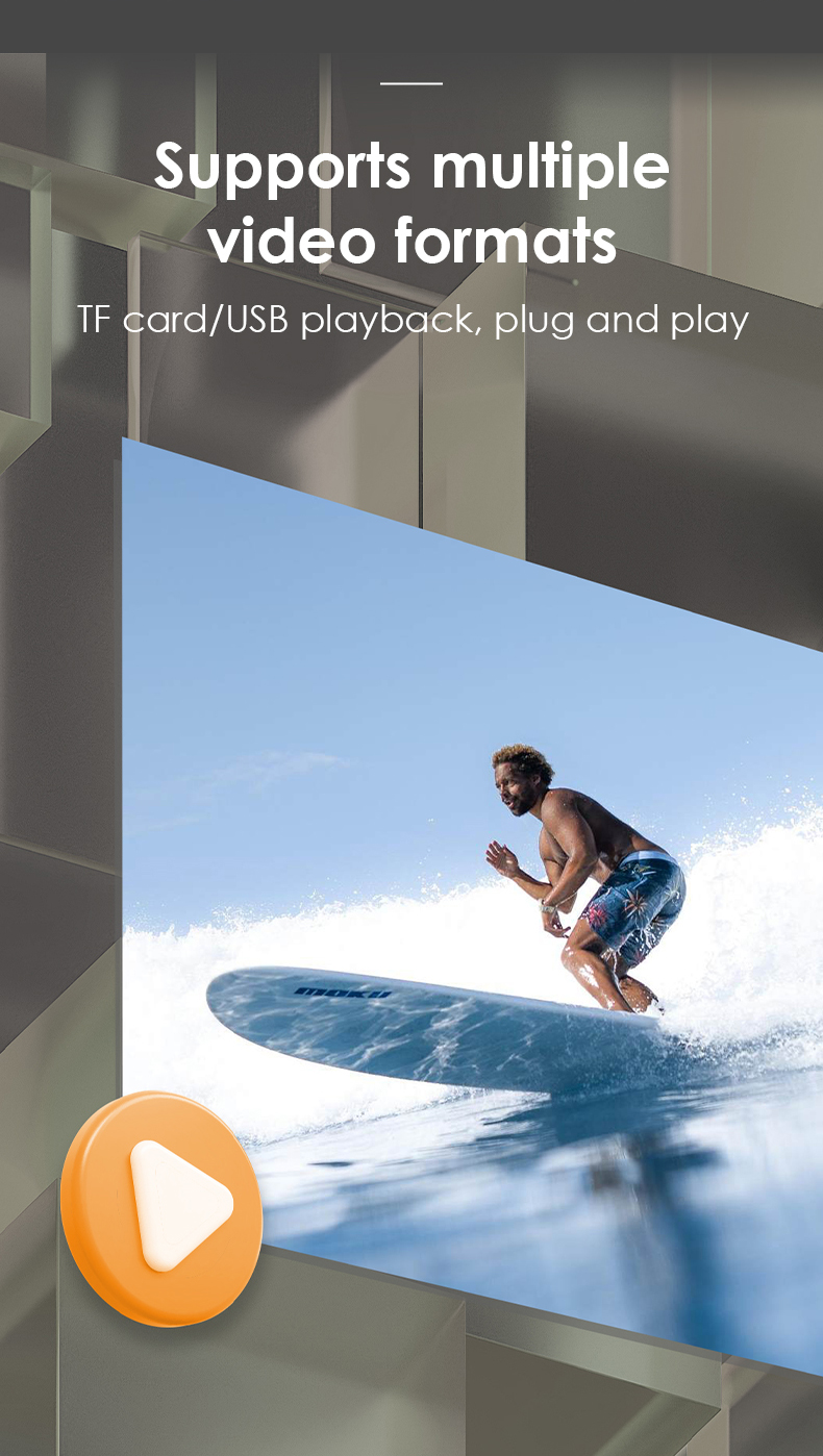 Aoka By Deli Projector Portable Projector 1080P Hdmi USB For Computer ...