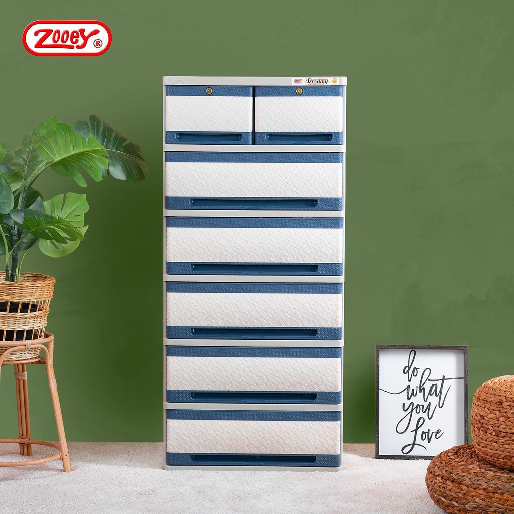 ZOOEY 2022-D Dreamy Drawer With 2-Tone 5 Layer Drawer | Shopee Philippines