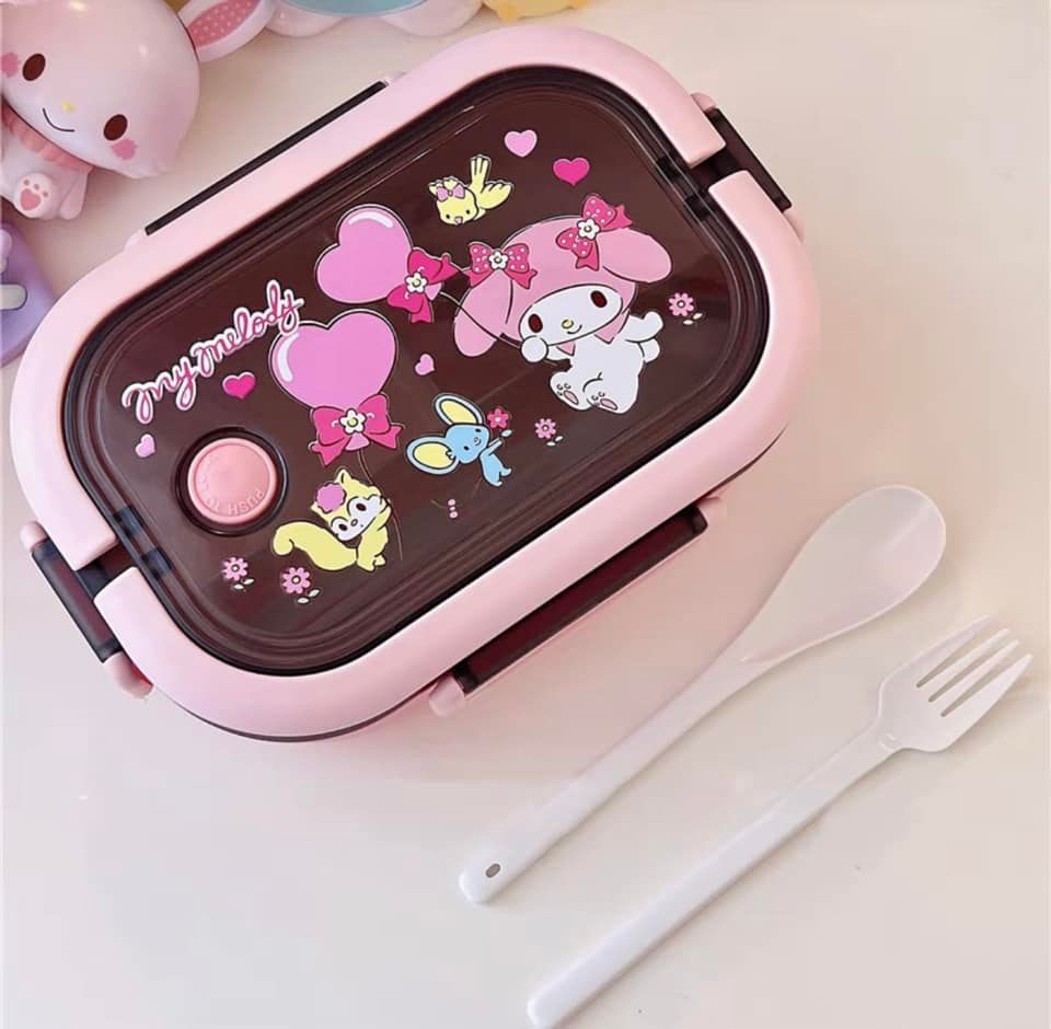 9611 lunchbox character design with handle | Shopee Philippines