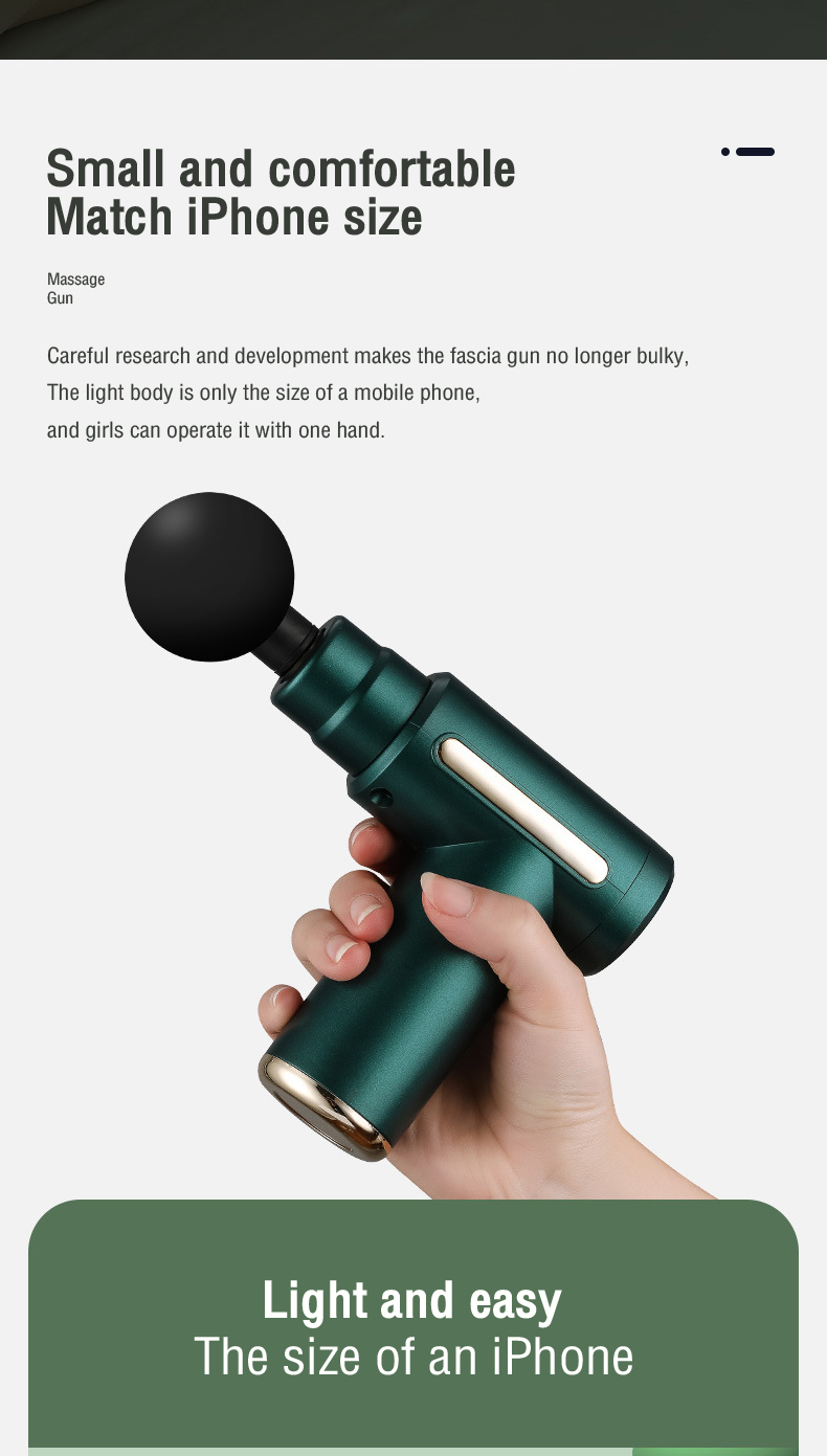 Massage Gun Muscle Relaxation Percussive High Frequency Vibration ...