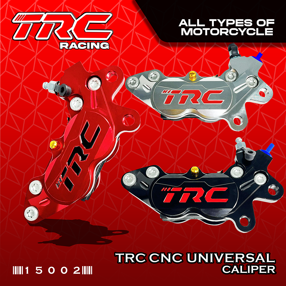 TRC Racing 4 POT Axial Universal Brake Caliper CNC 15002 | Shopee Philippines