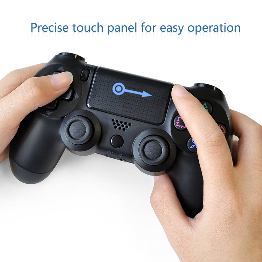Ovleng Double Motor Wireless Joystick Gamepad Game Controller For P4 ...