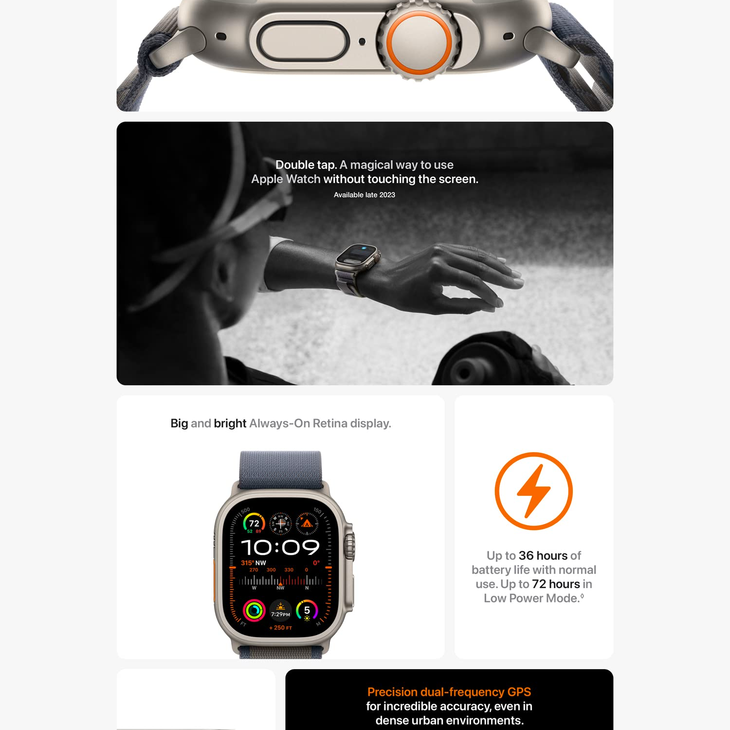Apple Watch Ultra 2 GPS + Cell Alpine Loop | Shopee Philippines