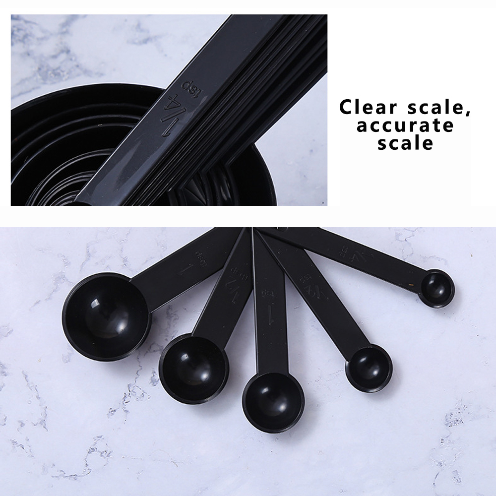 10pcs/set Plastic kitchen Measure Gram Milliliter Cooking Utensil Cups ...