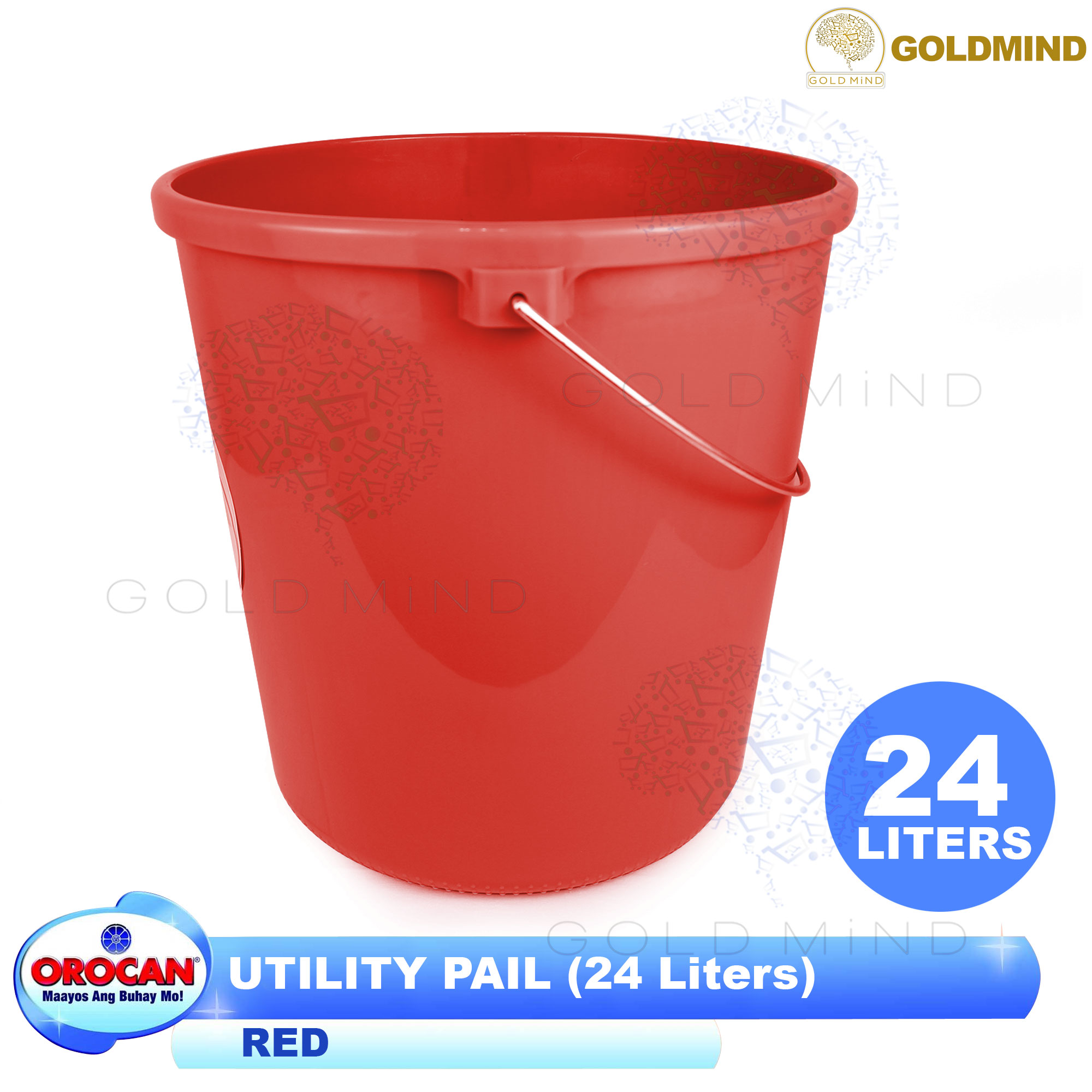Orocan Utility Pail ( 24 Liters) -Gold Mind | Shopee Philippines