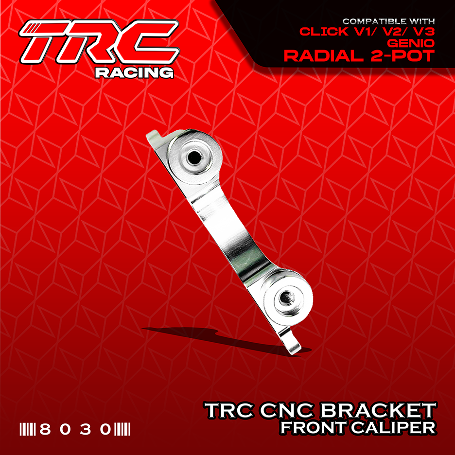 TRC RACING FRONT 2POT RADIAL 10a VERSION CALIPER BRACKET (190MM DISC ...