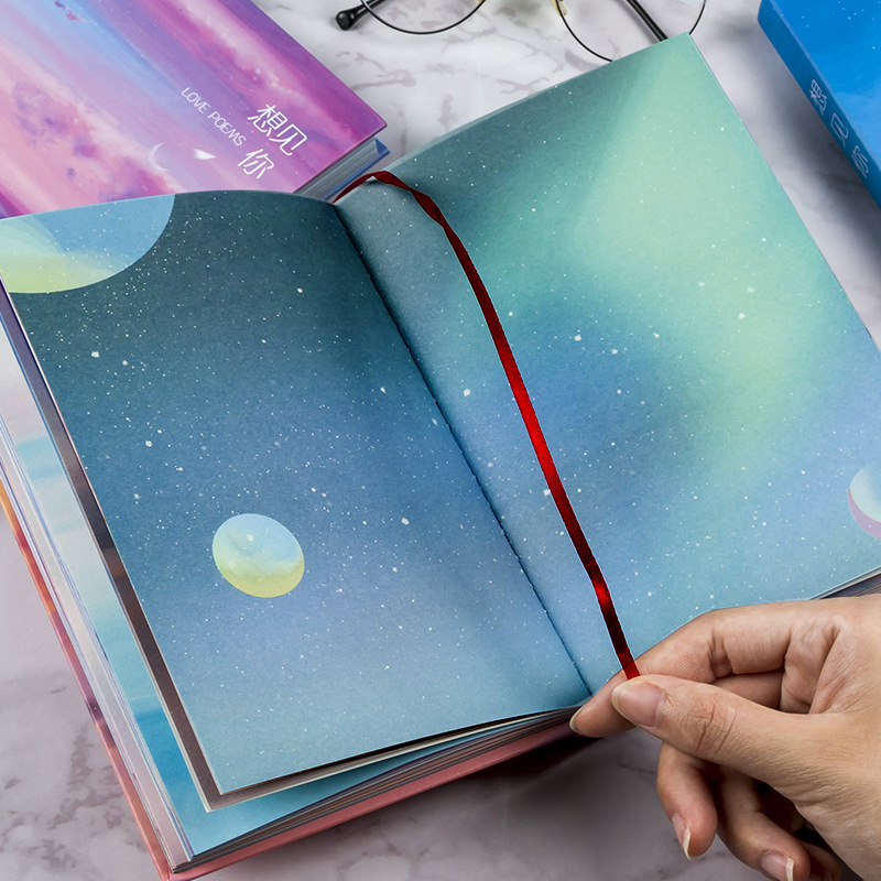 Student Notebook Ins Style Handbook Ledger Notepad I Want To See You ...