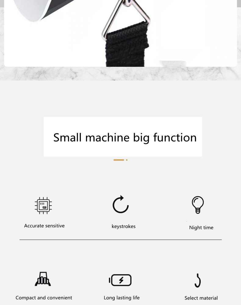 Electronic Digital Portable Suitcase Travel Scale Charging Handheld ...