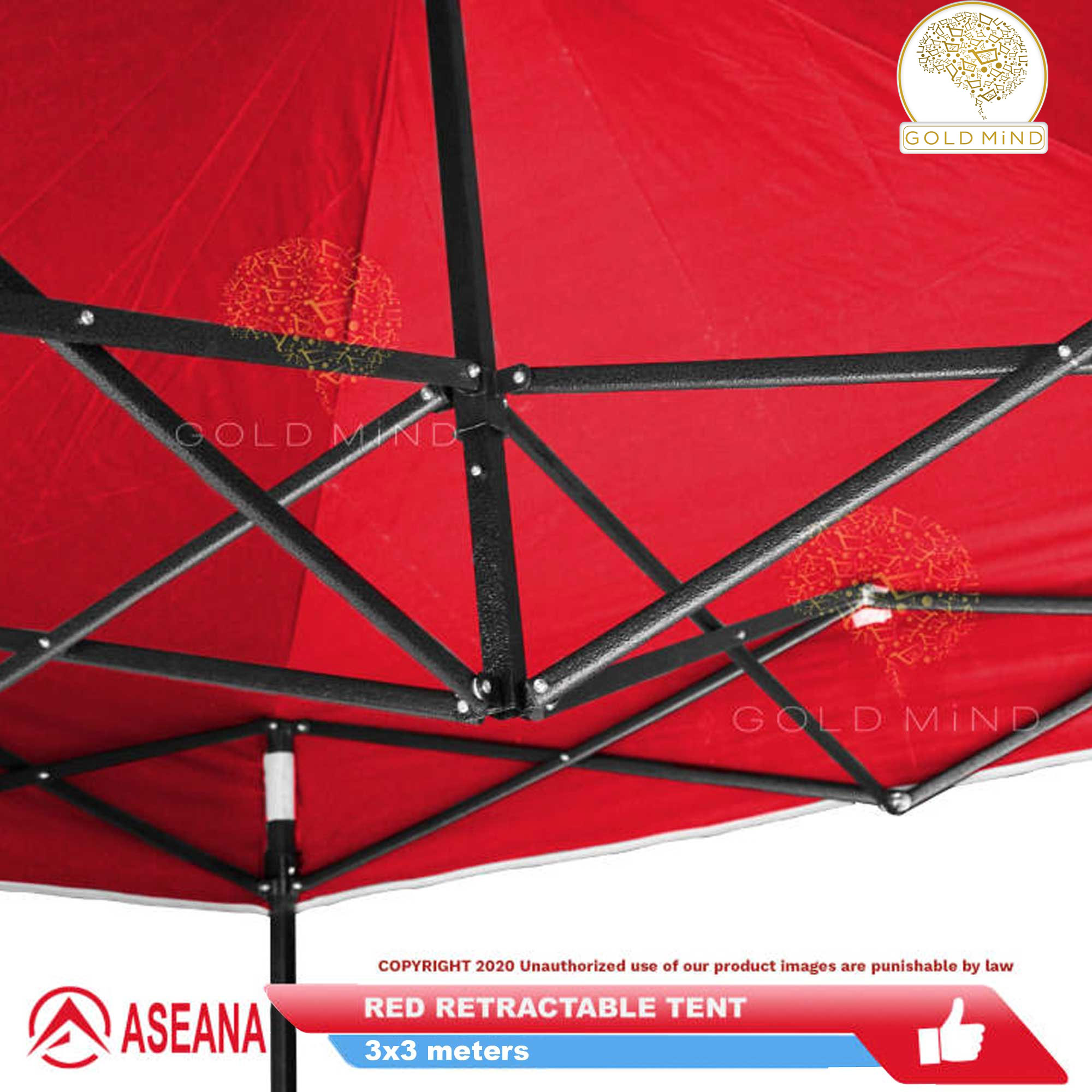 ASEANA 3x3 meter Canopy Tent/ Gazebo Tent/ Retractable Tent (FRAME ...