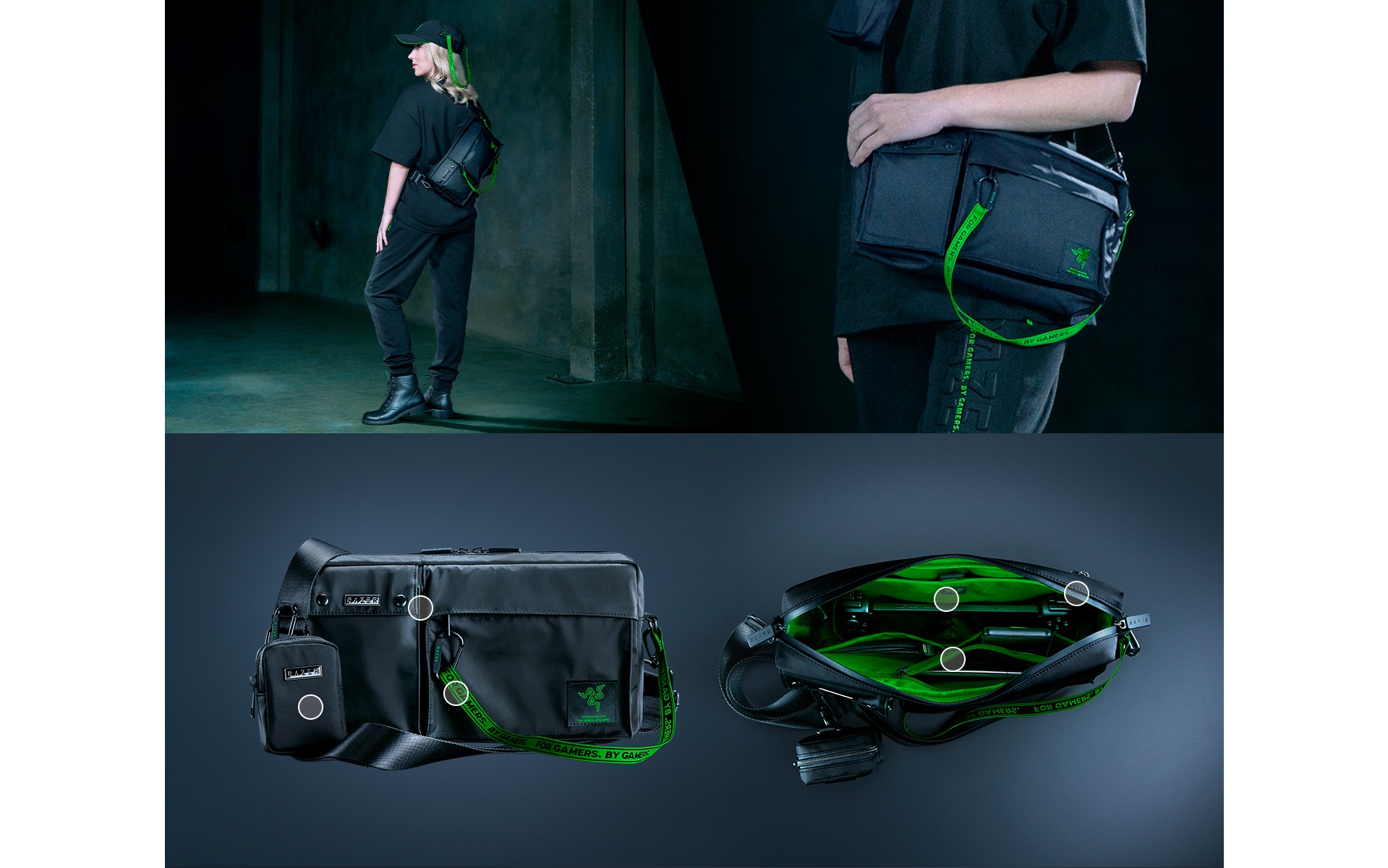 Razer Xanthus Crossbody Bag | Shopee Philippines