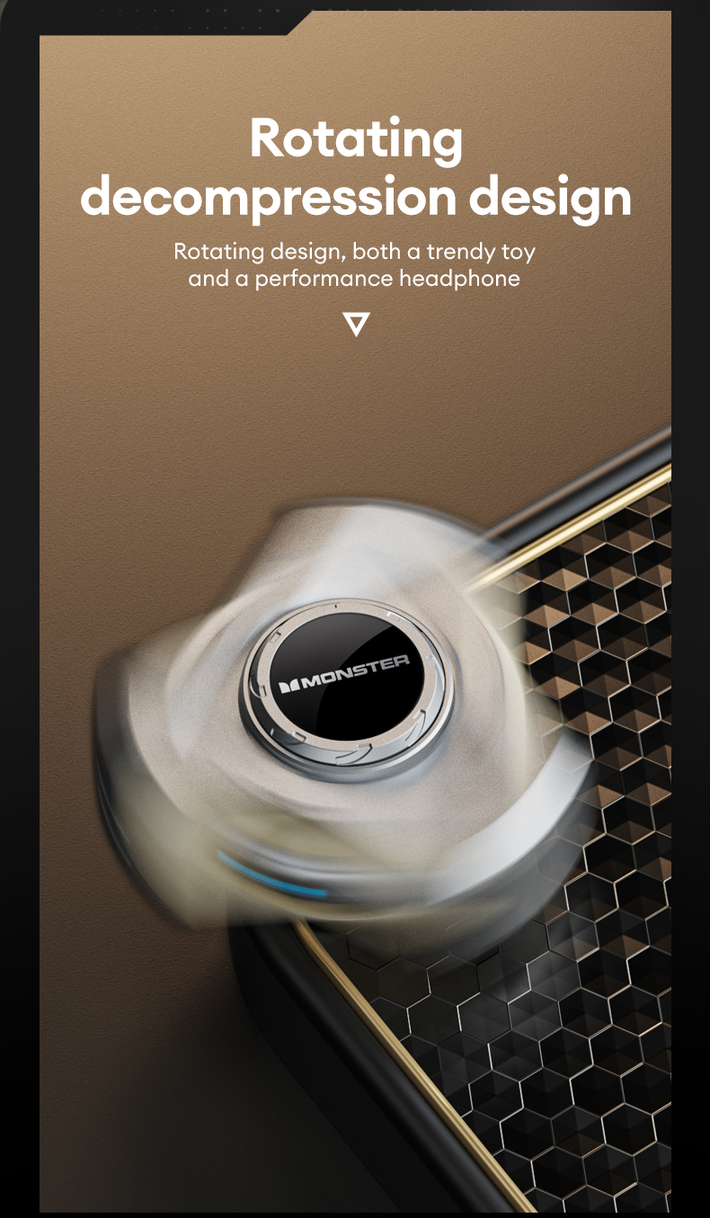 Monster AIRMARS XKT22 True Gaming Earphones Bluetooth V5.4 HIFI Stereo ...