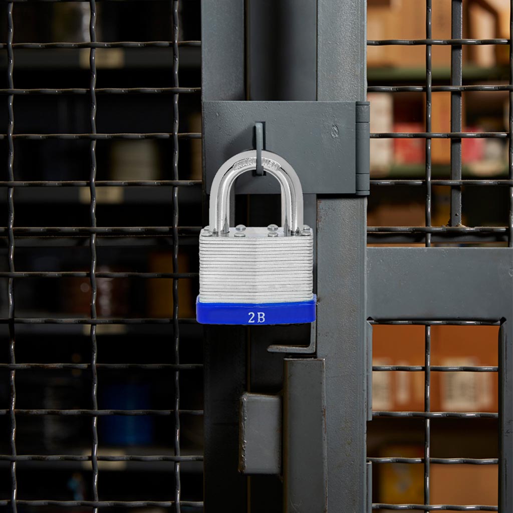 2B 40mm Hardened Laminated Long & Short Shackle Padlocks Indoor ...