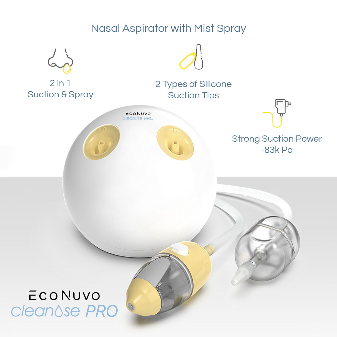 EcoNuvo Cleanose Pro Electric Nasal Aspirator (HNA-1000) | Shopee ...