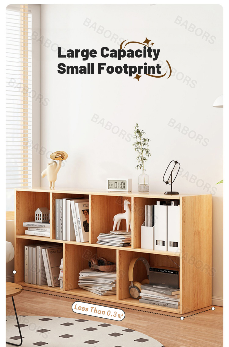 【Moisture-Proof Think】Wooden Book Shelf Organizer Multifunctional ...