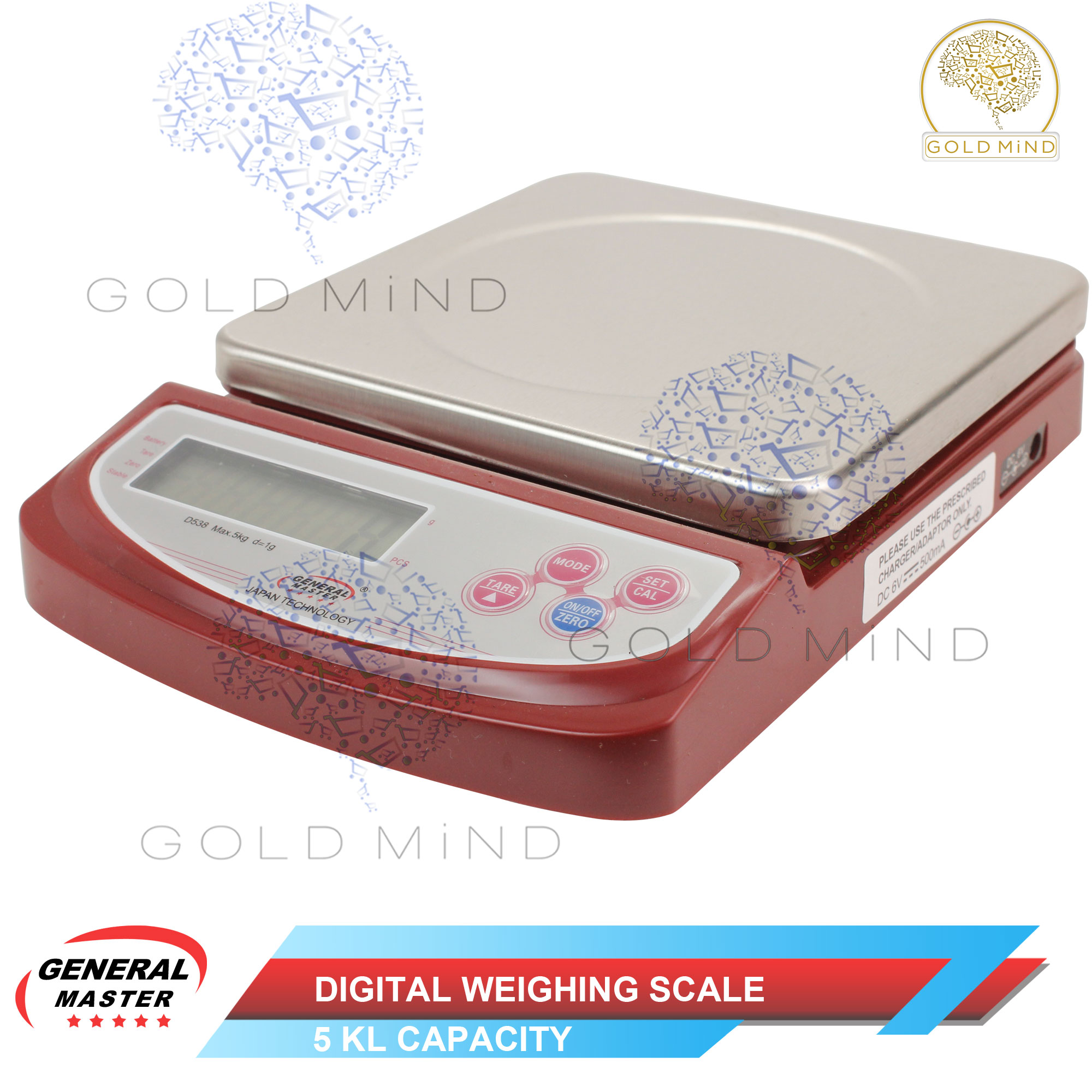 General Master Digital Weighing Scale 5KG | Shopee Philippines