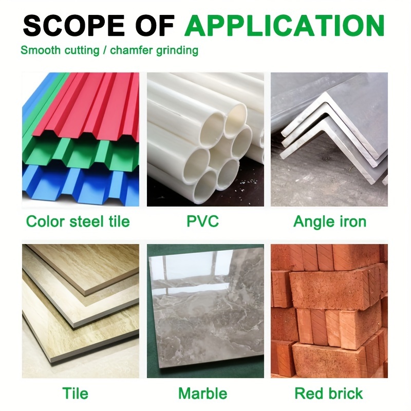 6 In 1 Multifunctional Diamond Cutting Disc Saw Blade 100mm For Ceramic ...