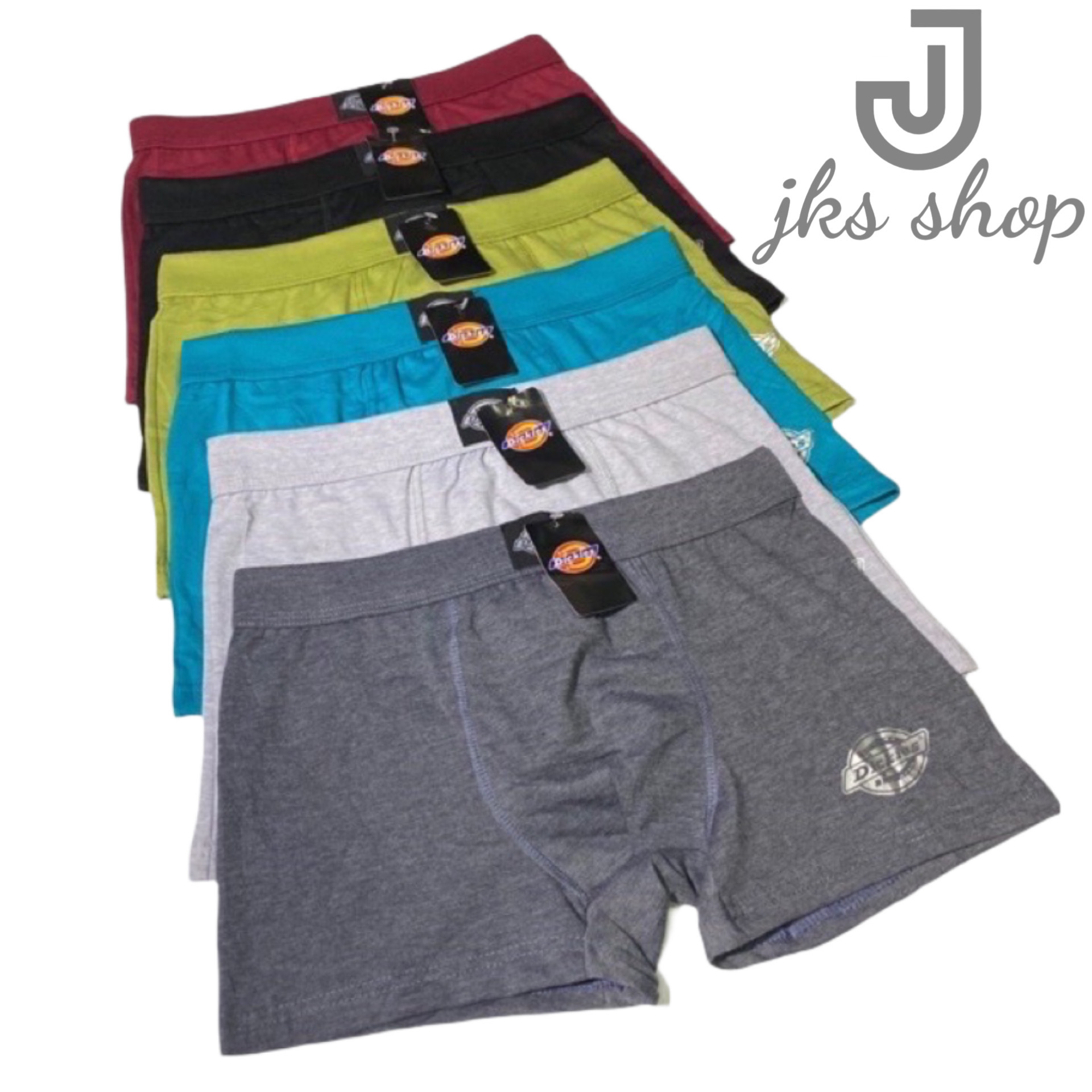 COD 3pcs/6pcs Plain Boxer Brief high quality 100% cotton for Men ...