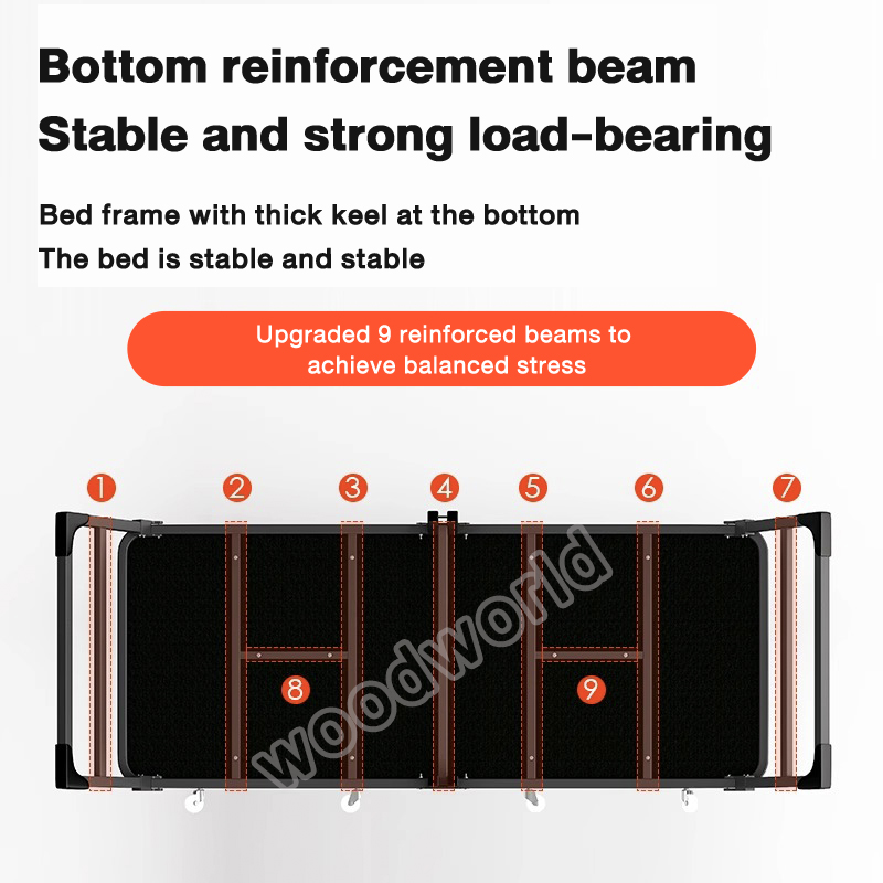 Folding Bed With Foam 60/70/80cm Single Grey Portable Foldable Lunch ...