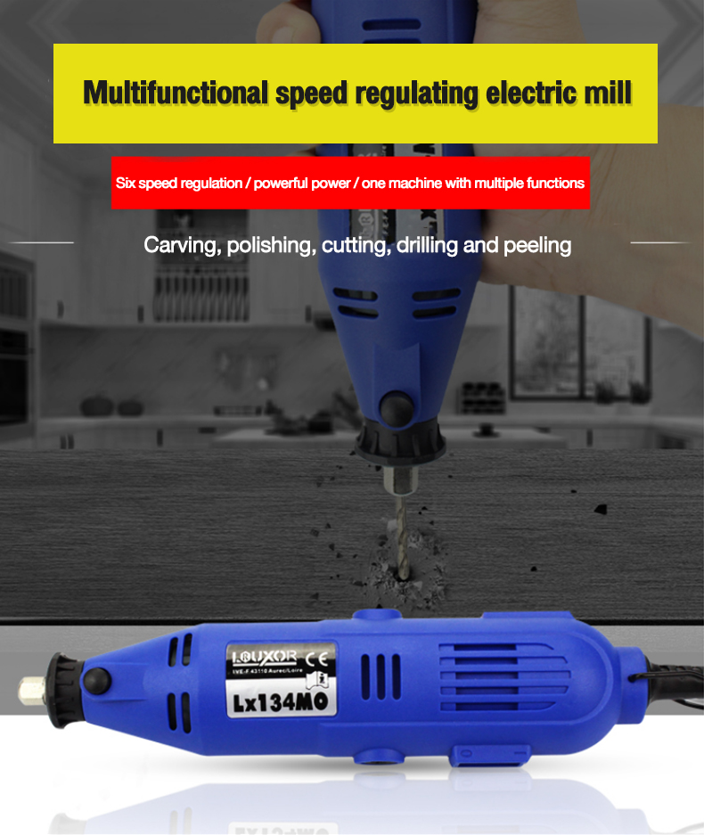 211PCS Mini Electric Grinder Tool set Engraving machine Drill electric ...