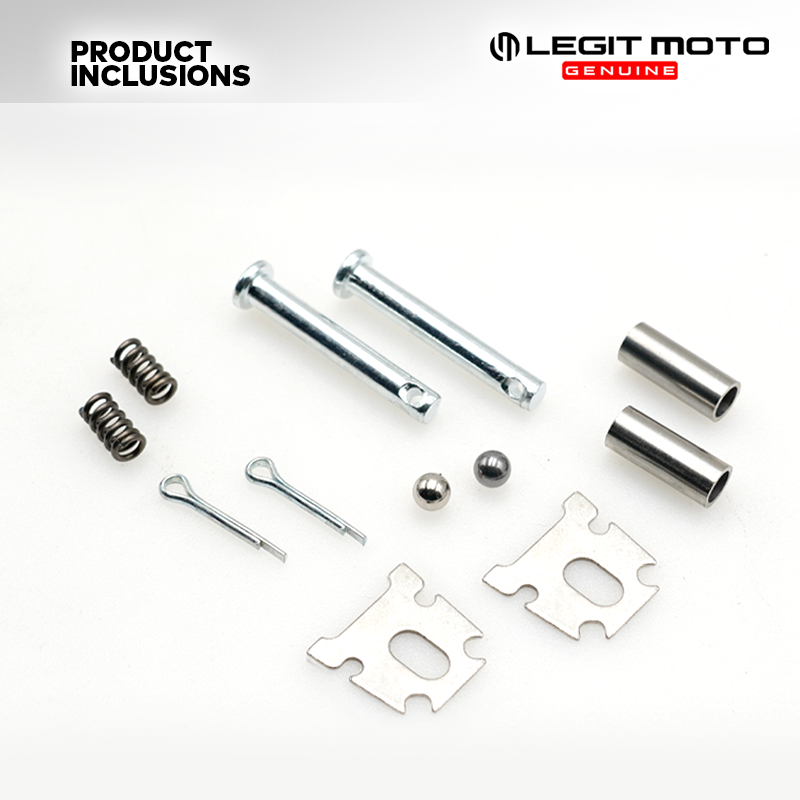 LEGITMOTO YAMAHA NMAX V2 ALLOY REAR FOOTREST ASSY FOOTPEG WITH BRACKET ...