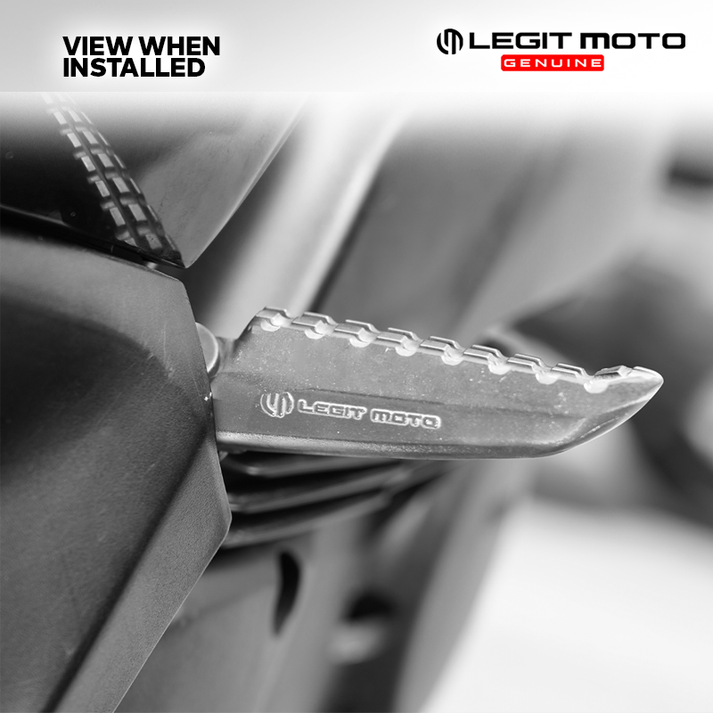 LEGITMOTO YAMAHA NMAX V2 ALLOY REAR FOOTREST ASSY FOOTPEG WITH BRACKET ...