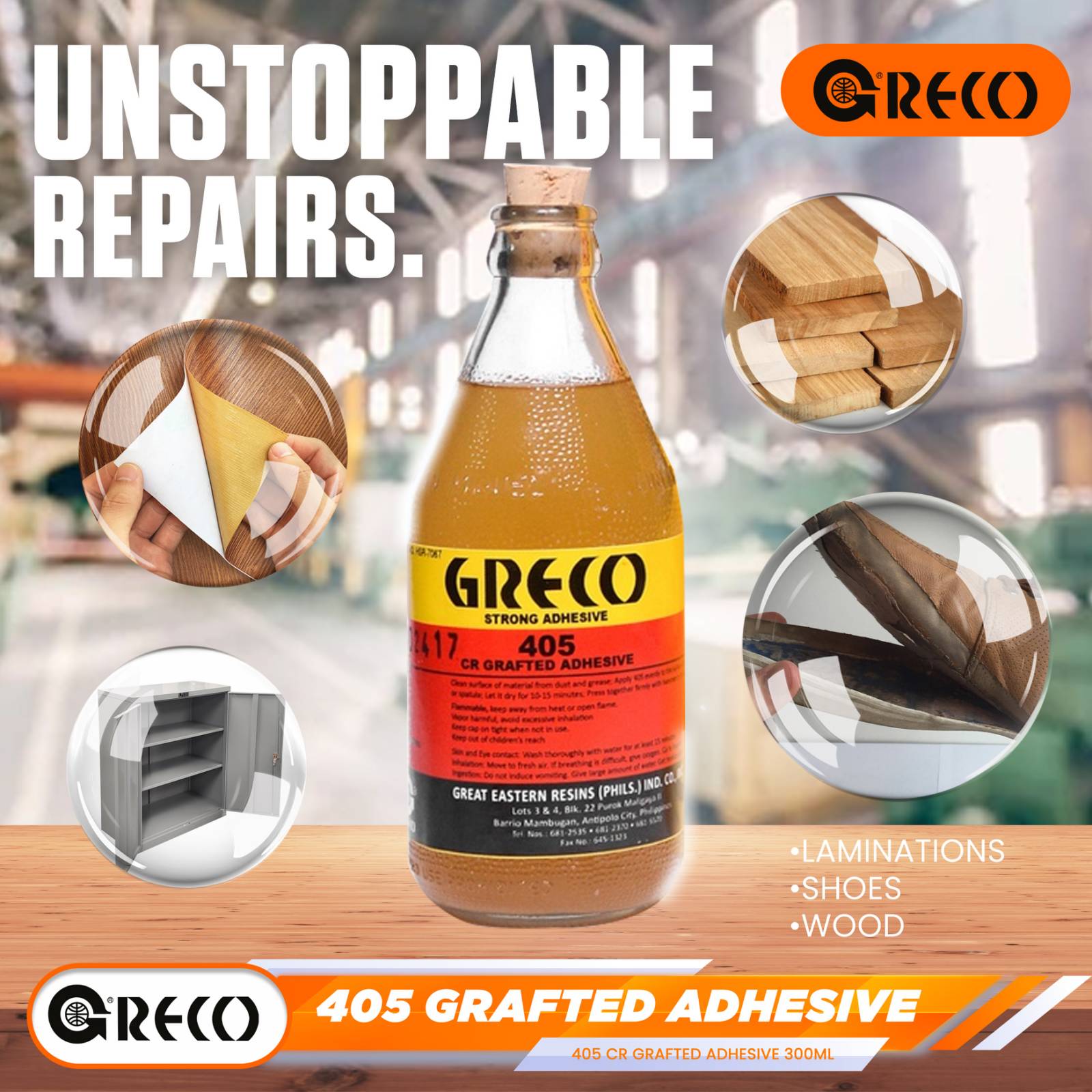 Super Glue ORIGINAL Greco Cyanoacrylate Adhesive 20g / 405 Grafted ...