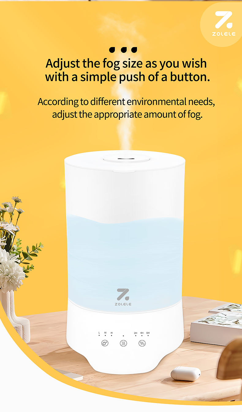 ZOLELE UH04 Air Humidifier 5L Capacity Household Humidifier ...