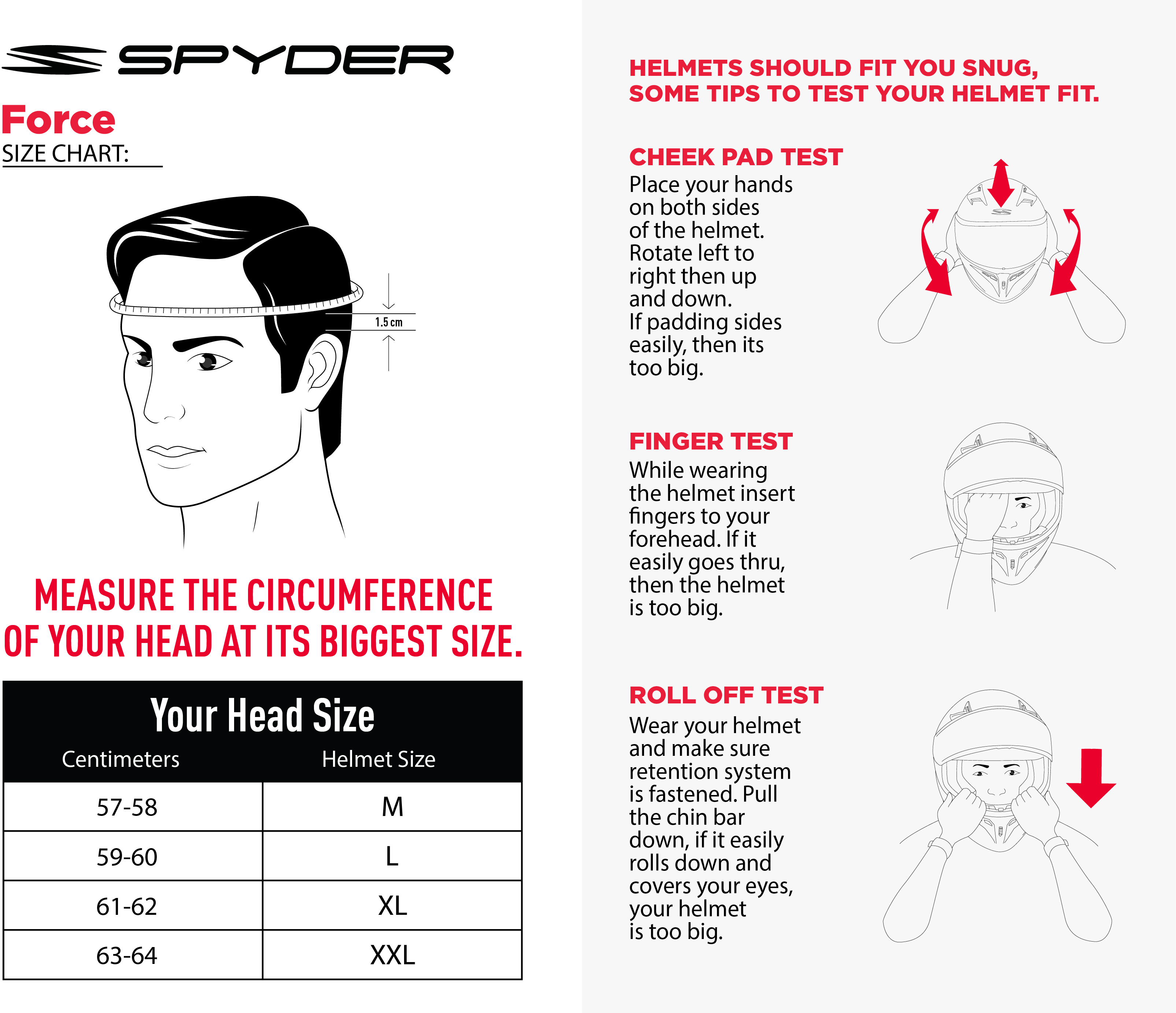 Spyder Force PD S0 V2 - Modular Dual Visor Helmet (Free Clear Visor ...