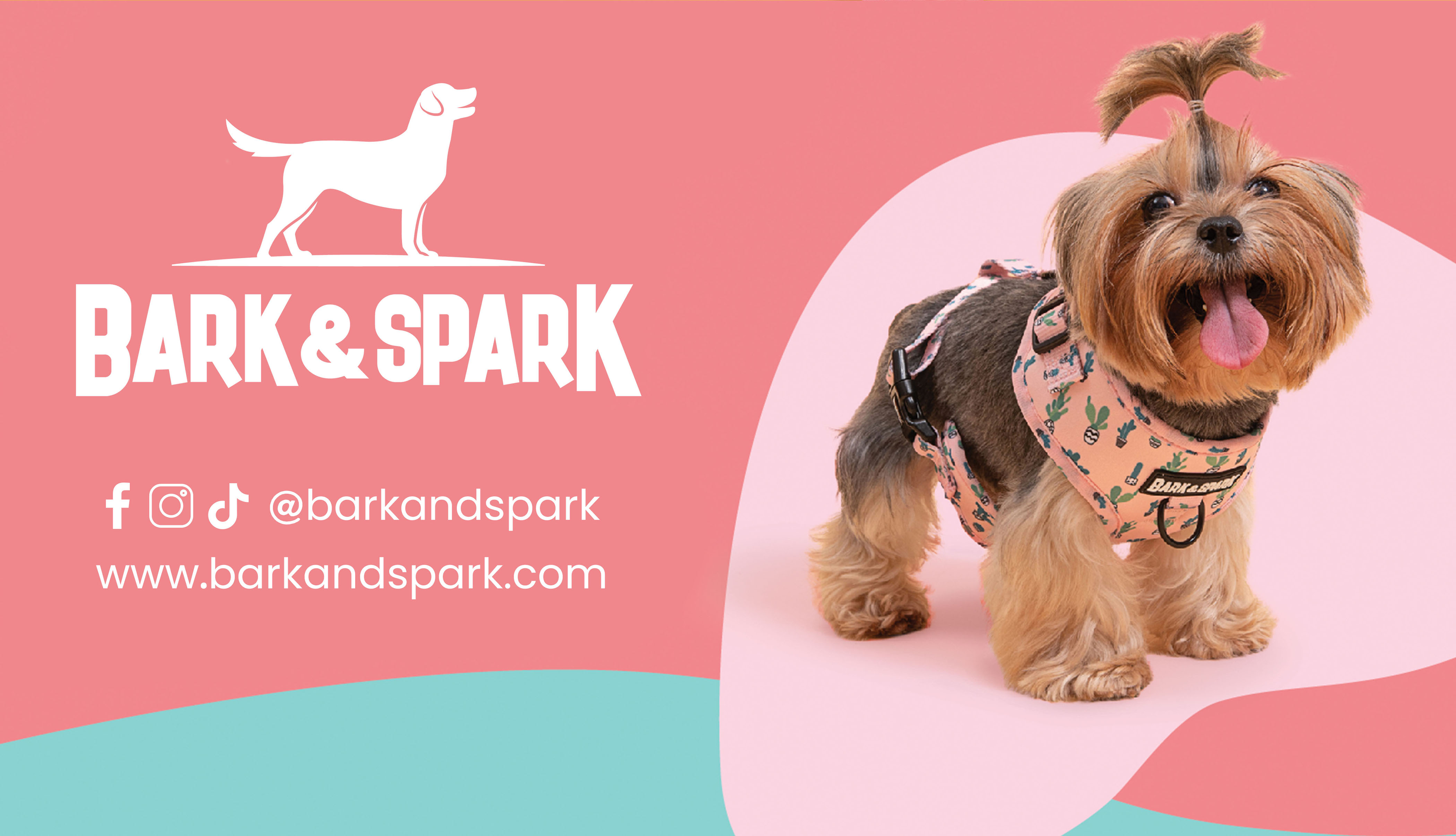 Bark & Spark Dog Harness and Leash Set - Soft and Durable Neoprene Air ...