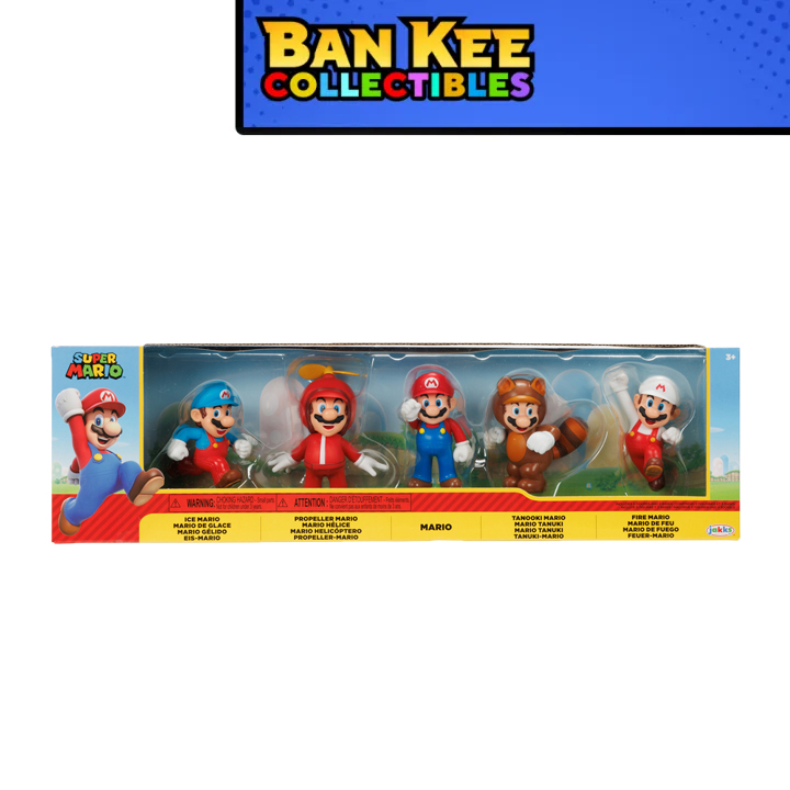Super Mario - 6.5cm Mini Figure 5 Pack | Shopee Philippines