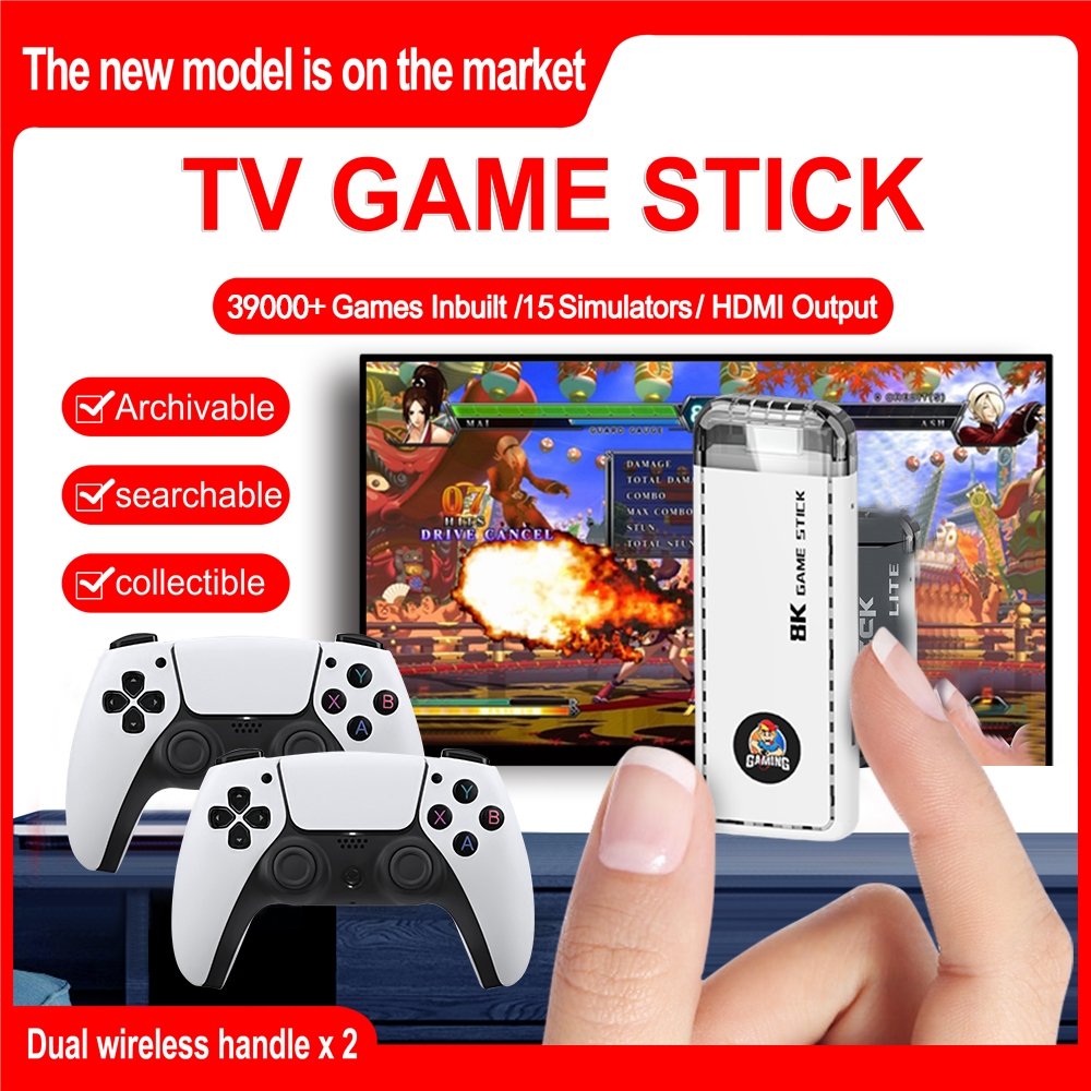 Smartifact X6 Classic Retro Gaming Console Set 2 Gaming Controllers ...