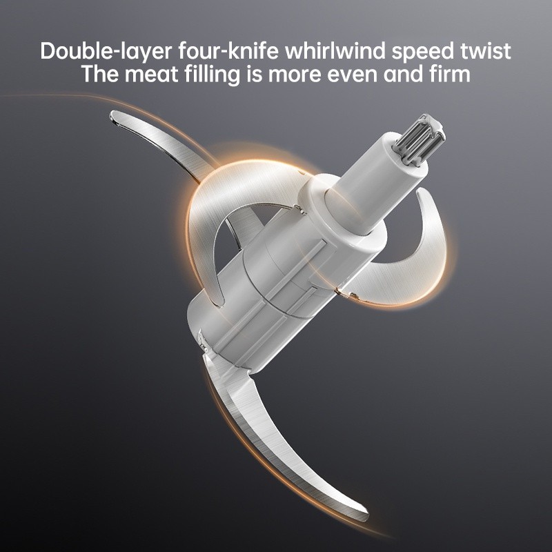 Kaisa Villa meat grinder electric 2L food processor chopper and grinder blender meat grinder ...